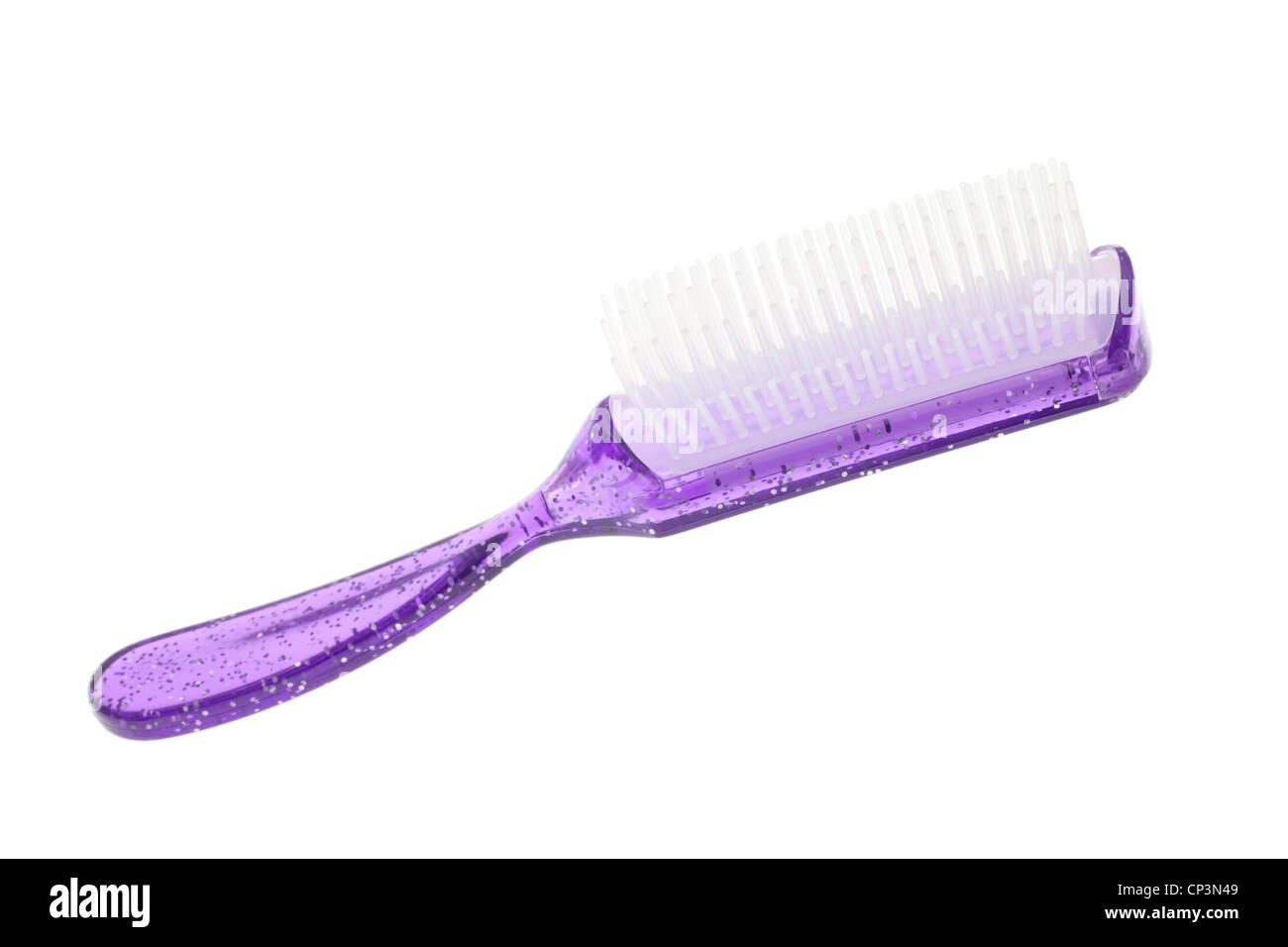 Hairbrush isolated on white background Stock Photo - Alamy