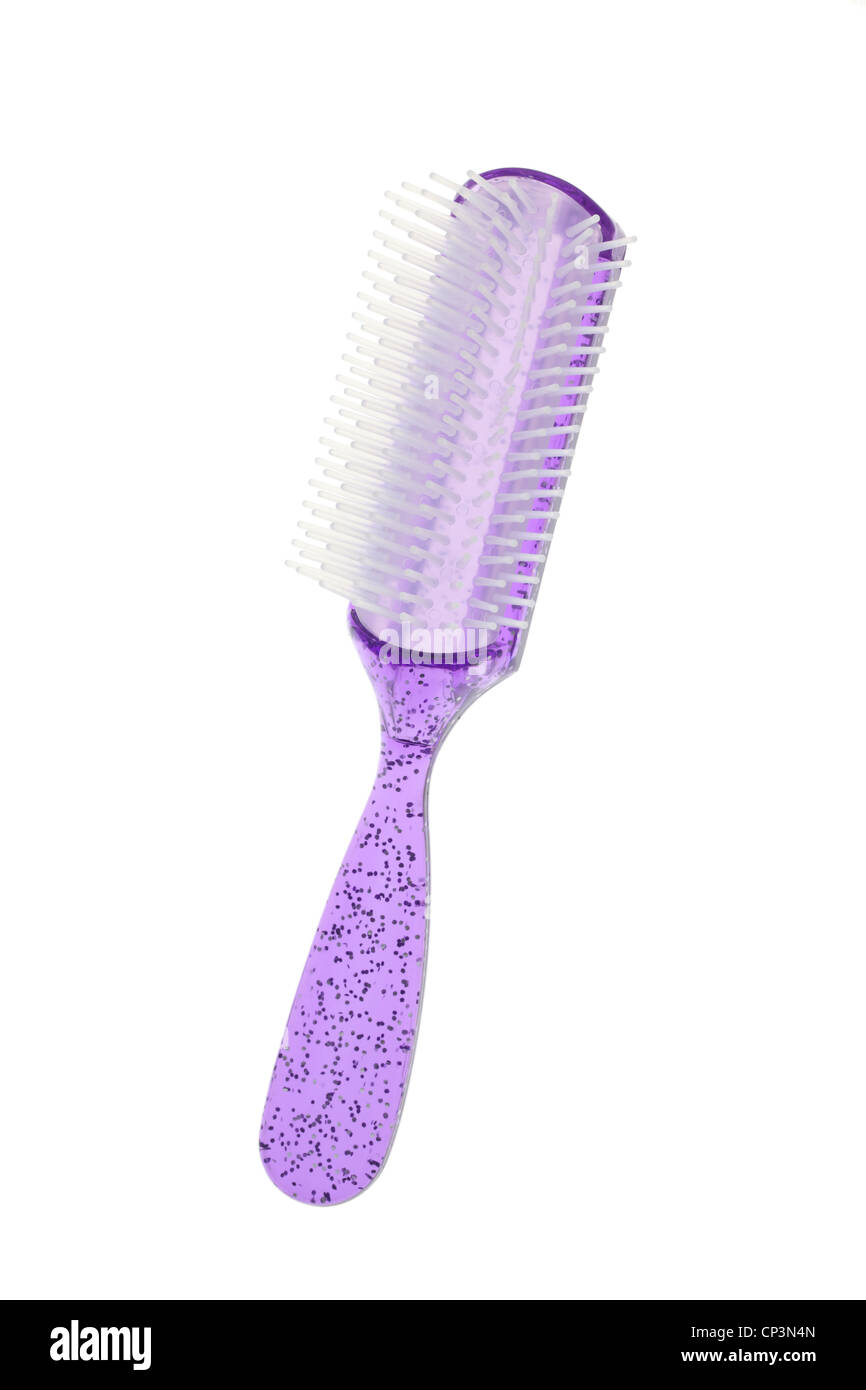 Hairbrush isolated on white background Stock Photo - Alamy