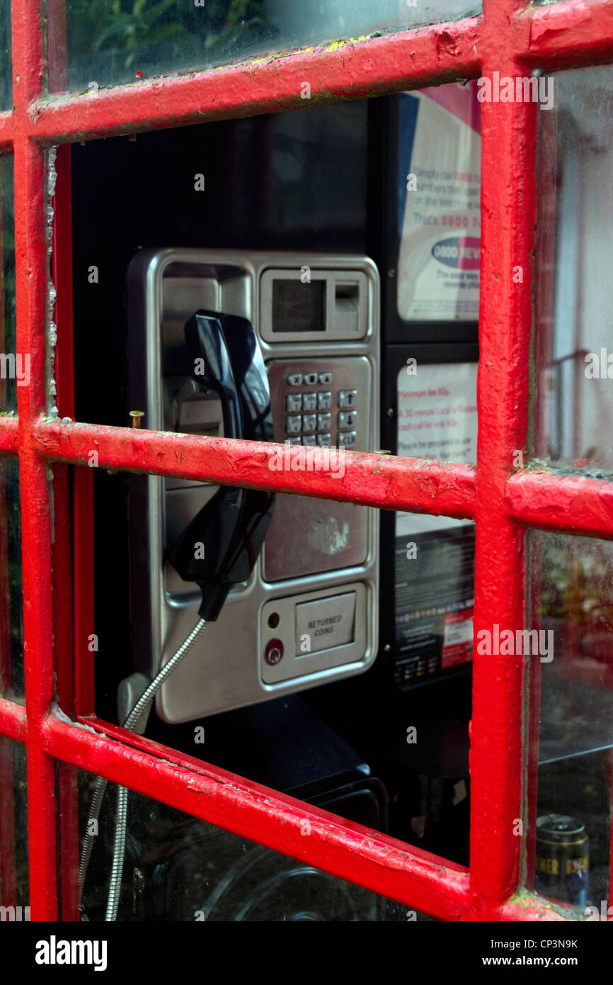 1960s telephone box hi-res stock photography and images - Alamy