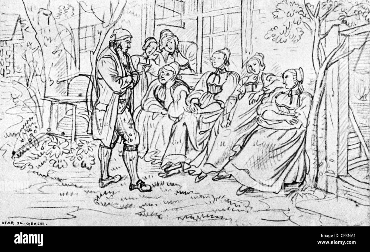 religion, Christianity, anabaptists, anabaptist preacher on the ...