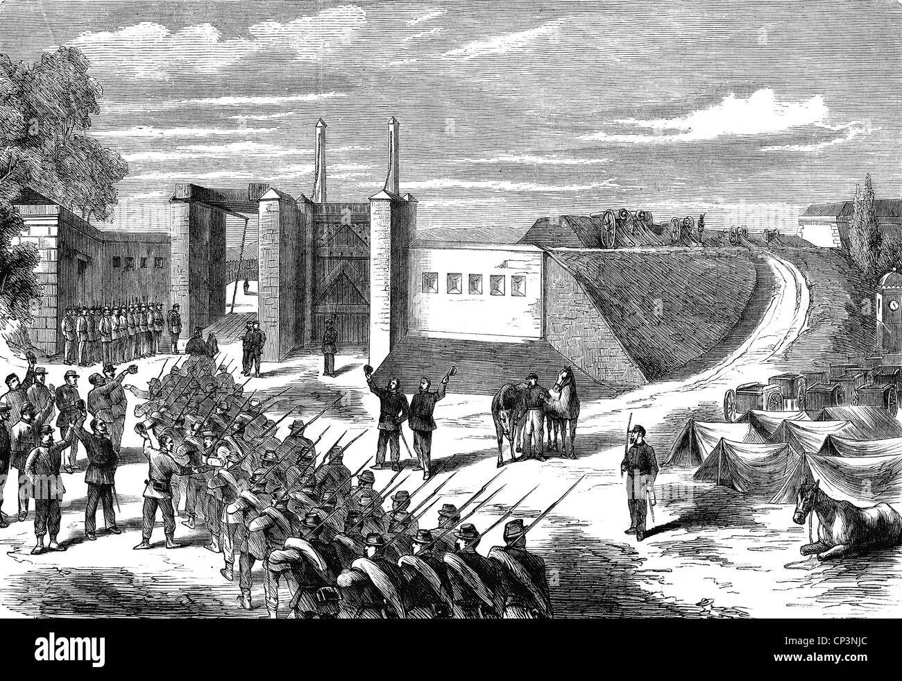 events, Franco-Prussian War 1870 - 1871, Siege of Paris, 19.9.1870 - 28 ...