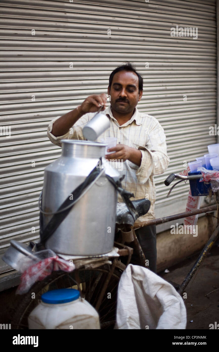 Indian milkman hi-res stock photography and images - Alamy
