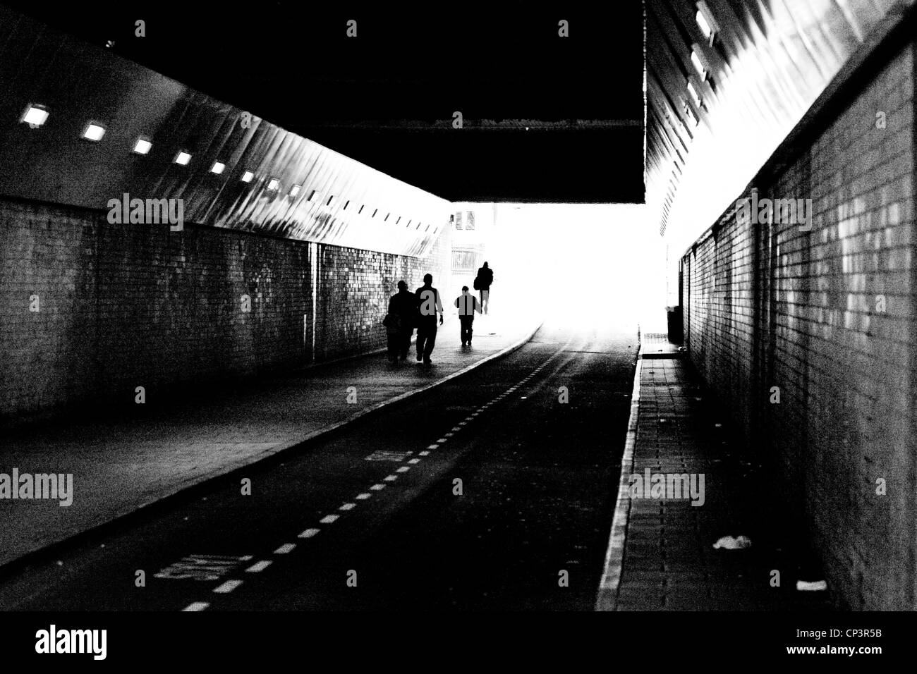 Underpass, newcastle city centre Stock Photo - Alamy