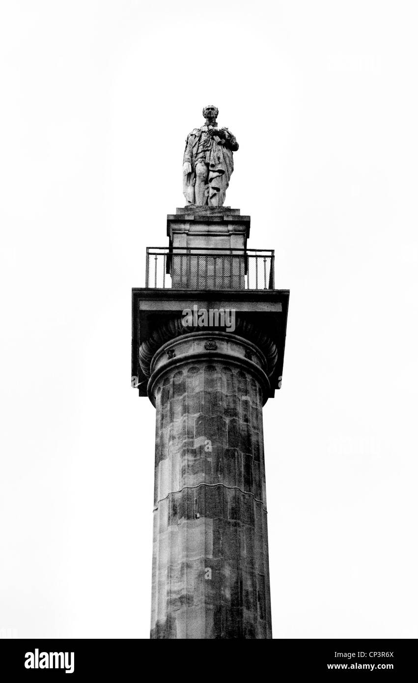 Grey's Monument, monument mall Stock Photo - Alamy
