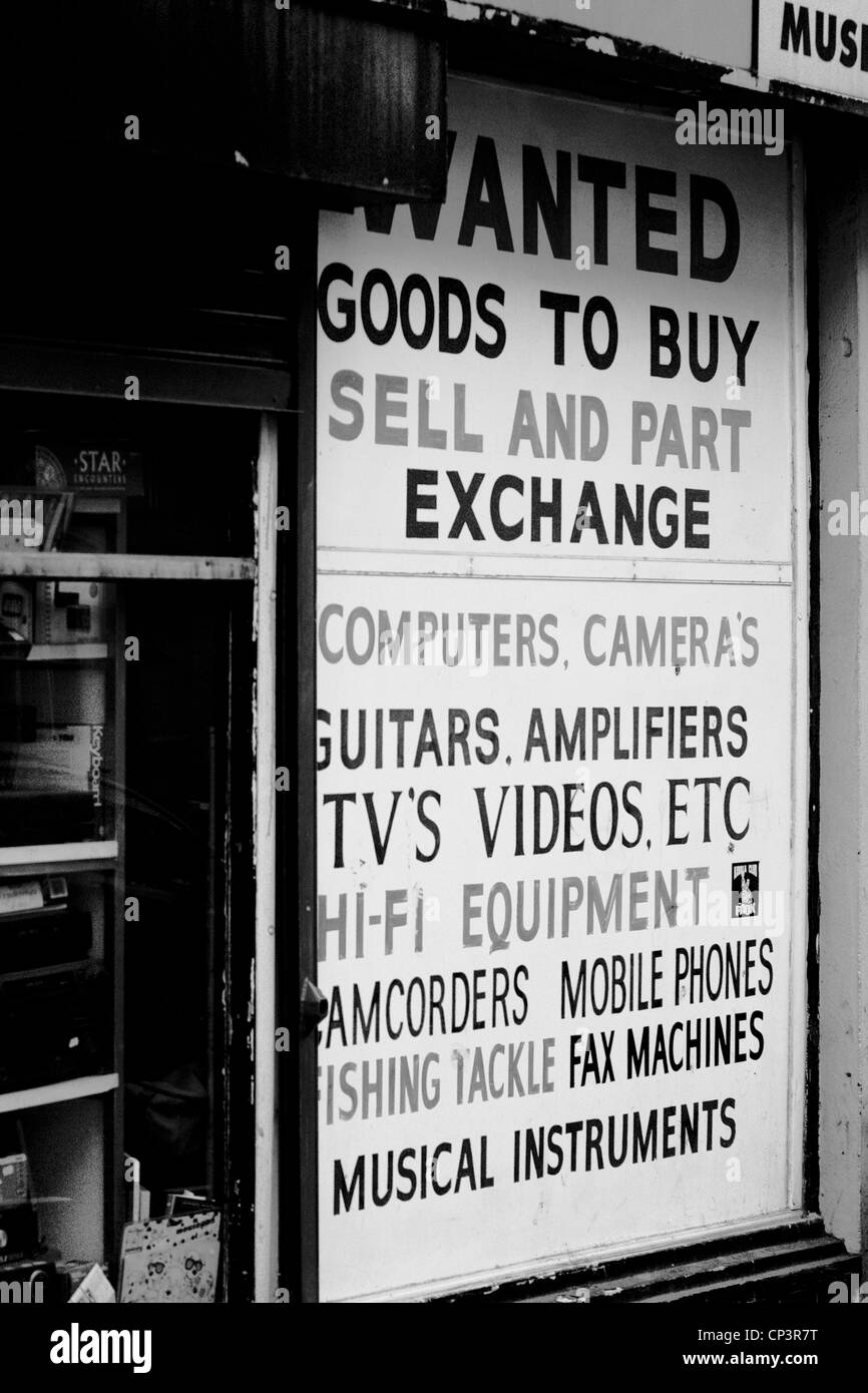 pawn shop sign Stock Photo - Alamy