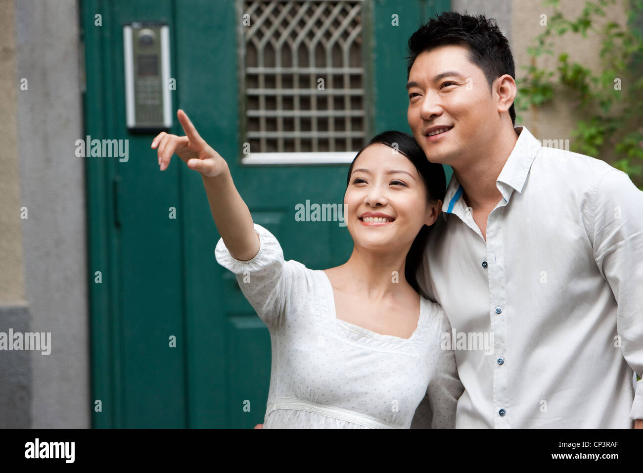 Young Chinese couple Stock Photo - Alamy