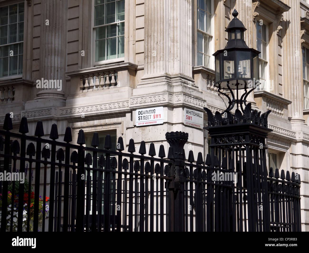 Street sign for Downing Street in London Stock Photo - Alamy