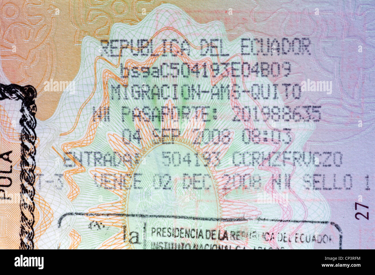 Uk passport stamp hi-res stock photography and images - Alamy