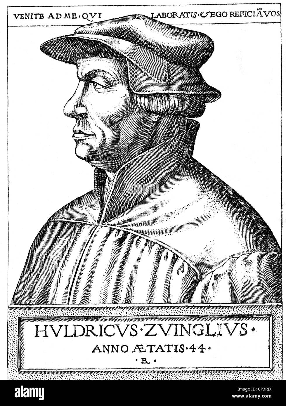 Ulrich zwingli portrait hi-res stock photography and images - Alamy