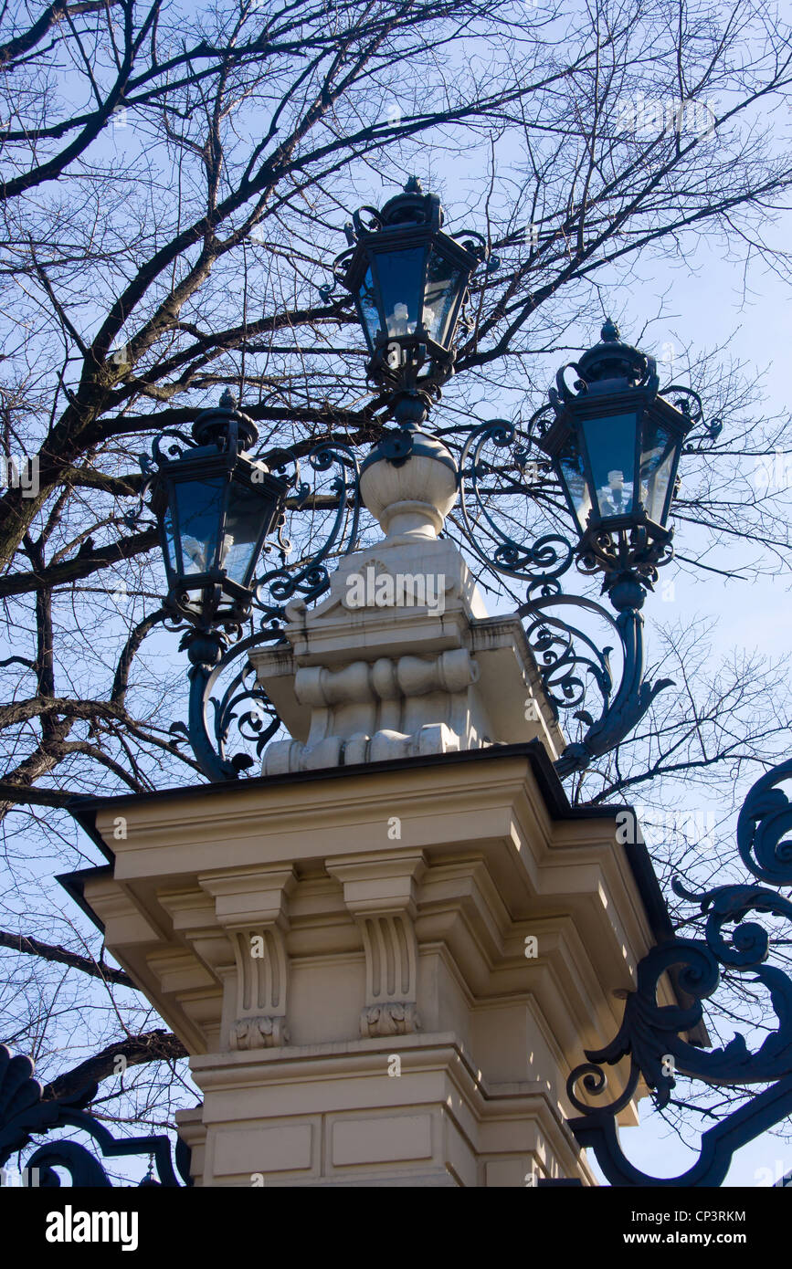 Saint-Petersburg, lamp, streetlight Stock Photo - Alamy