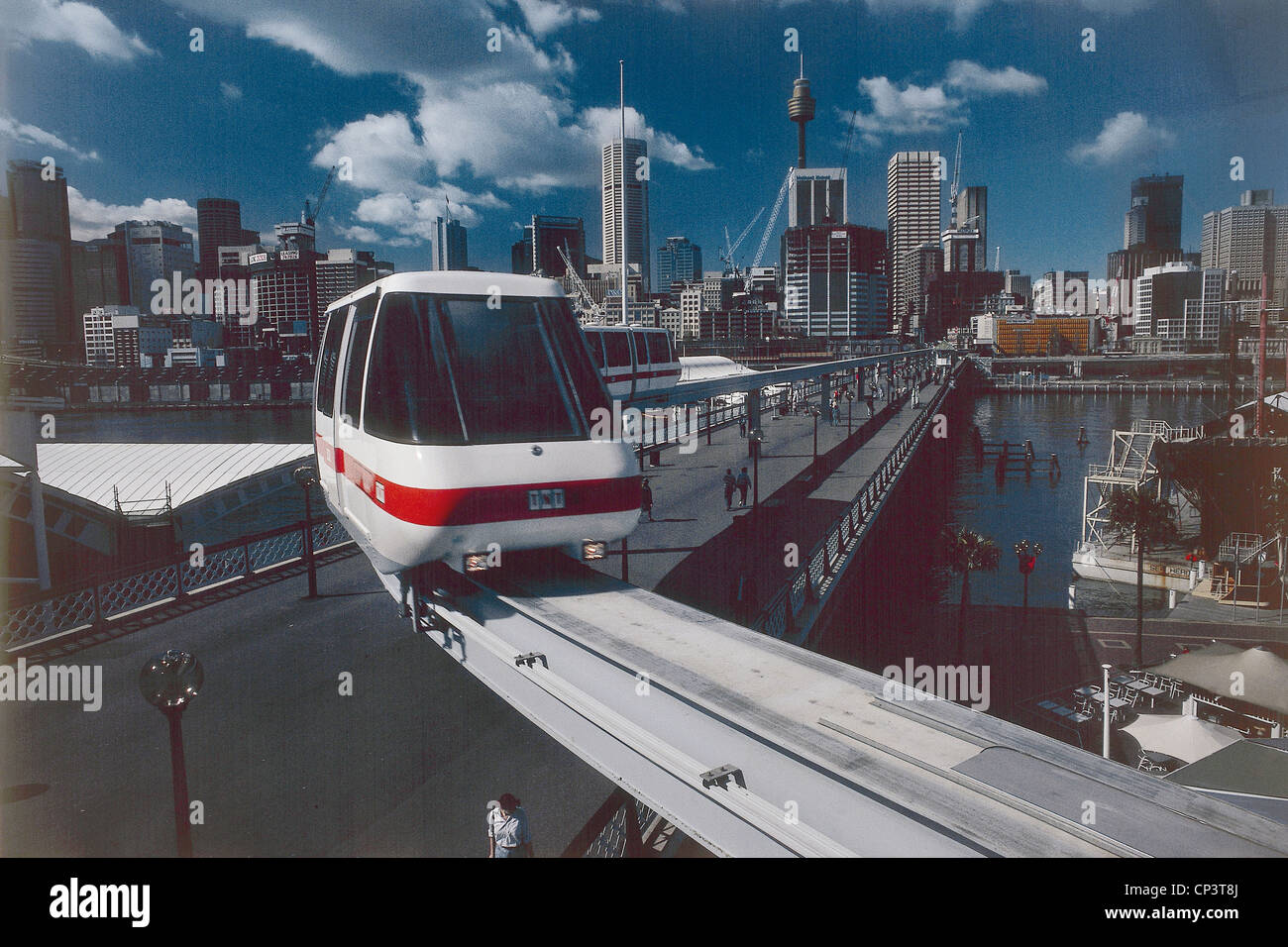 Sydney Australia The Monorail Stock Photo - Alamy