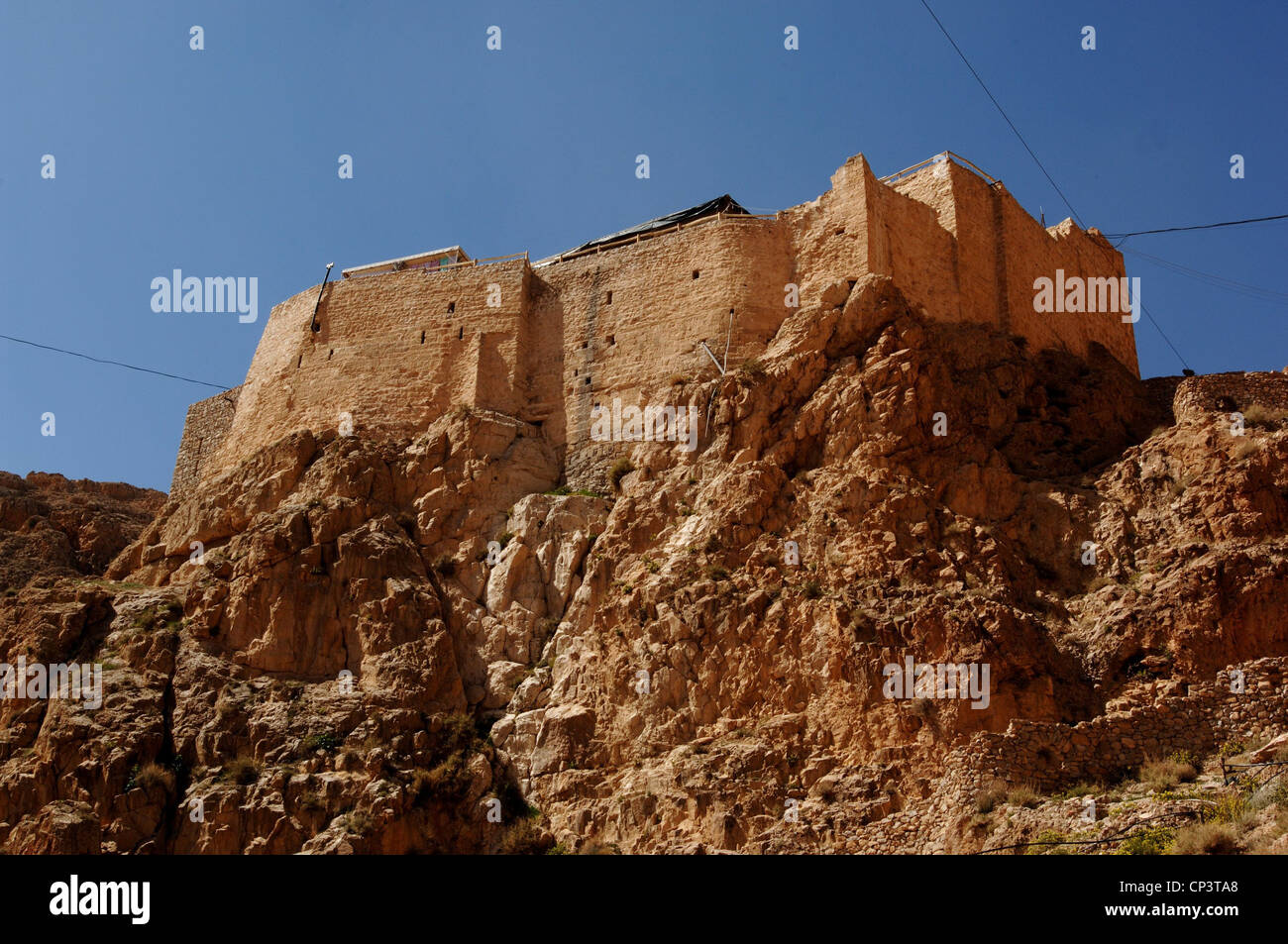 Syria - Nebek. Catholic monastery of St. Moses the Abyssinian (Deir Mar ...