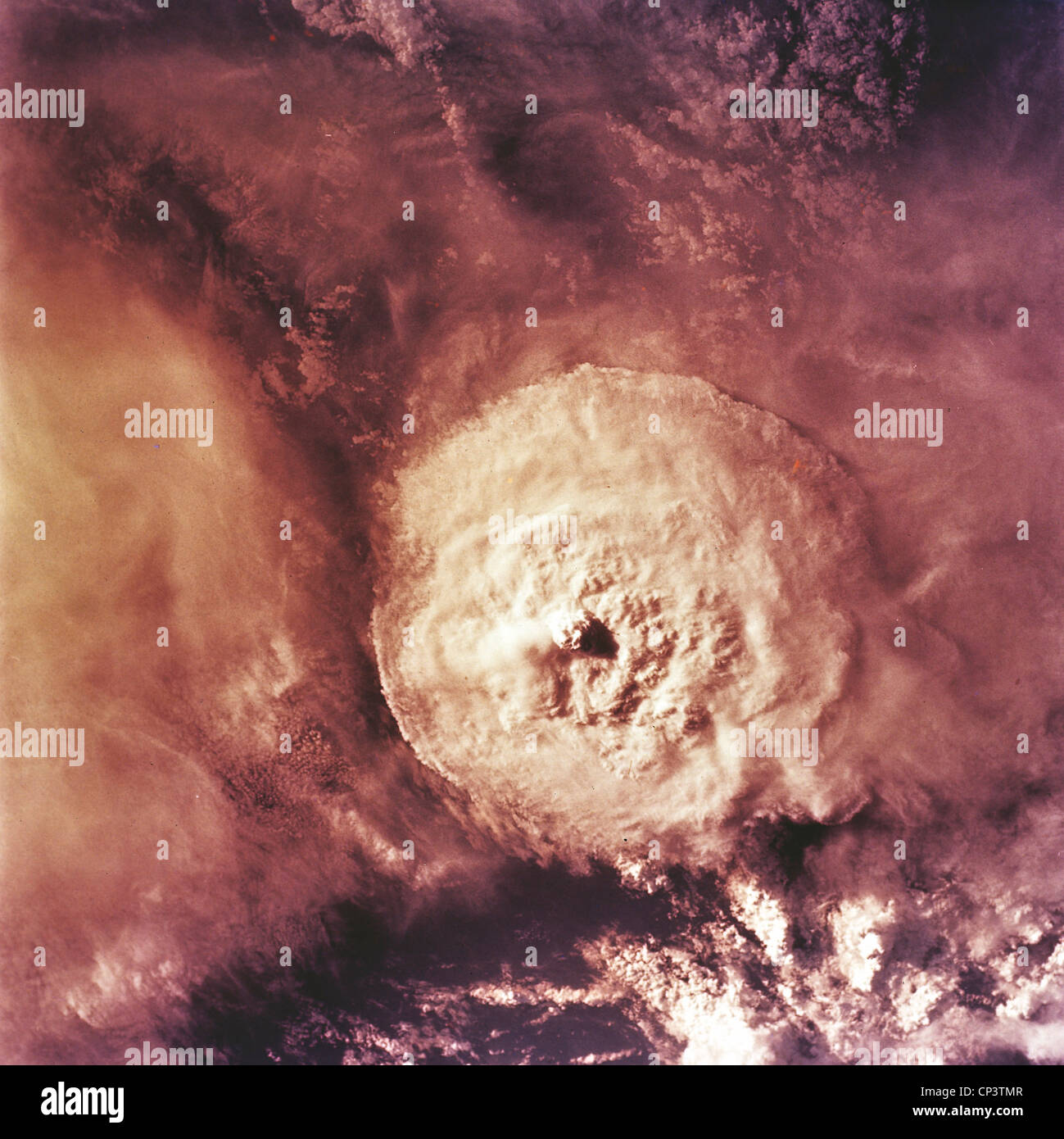 Meteorology - The eye of a hurricane on the Amazon (Brazil). View from ...