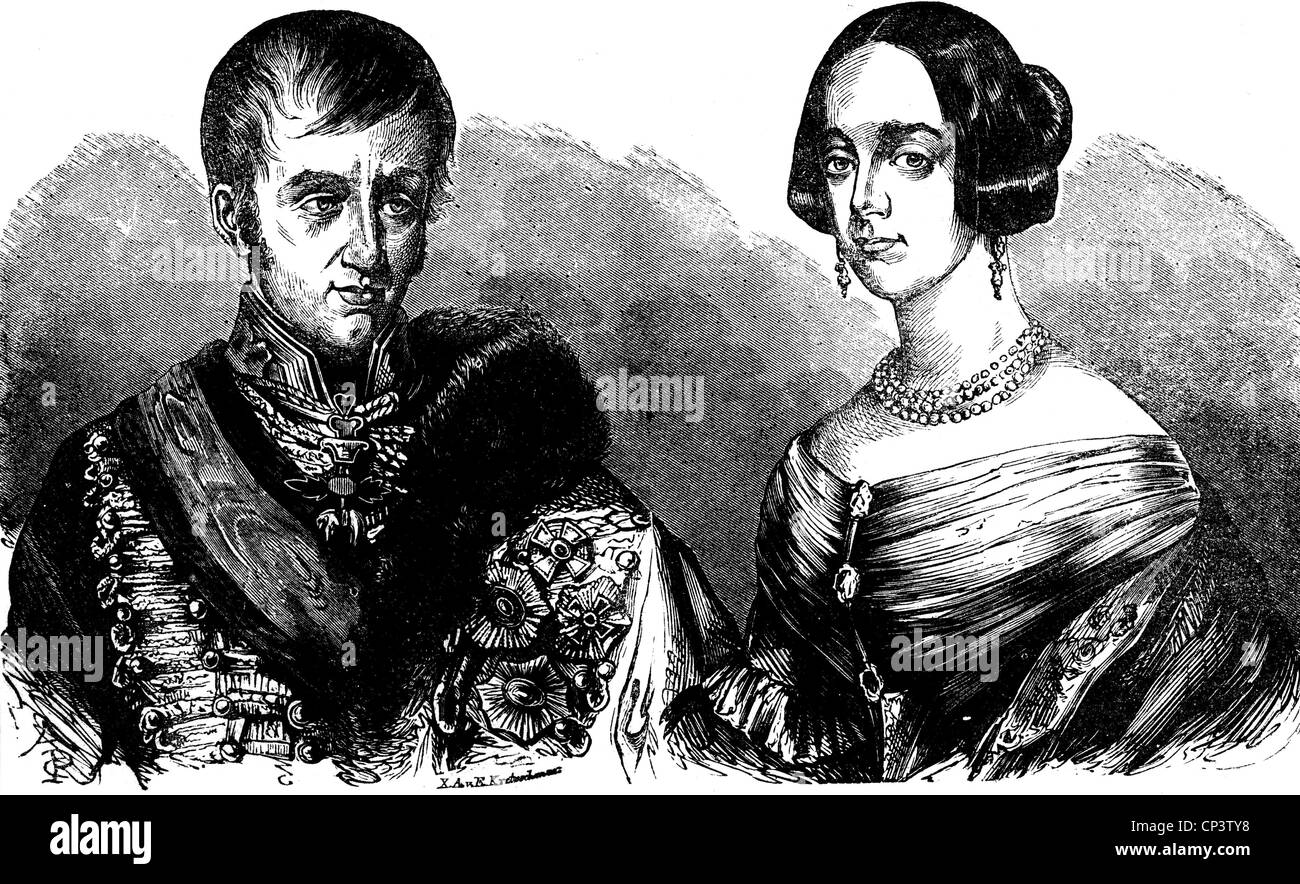 Habsburg ferdinand i of austria king of hungary Black and White Stock ...