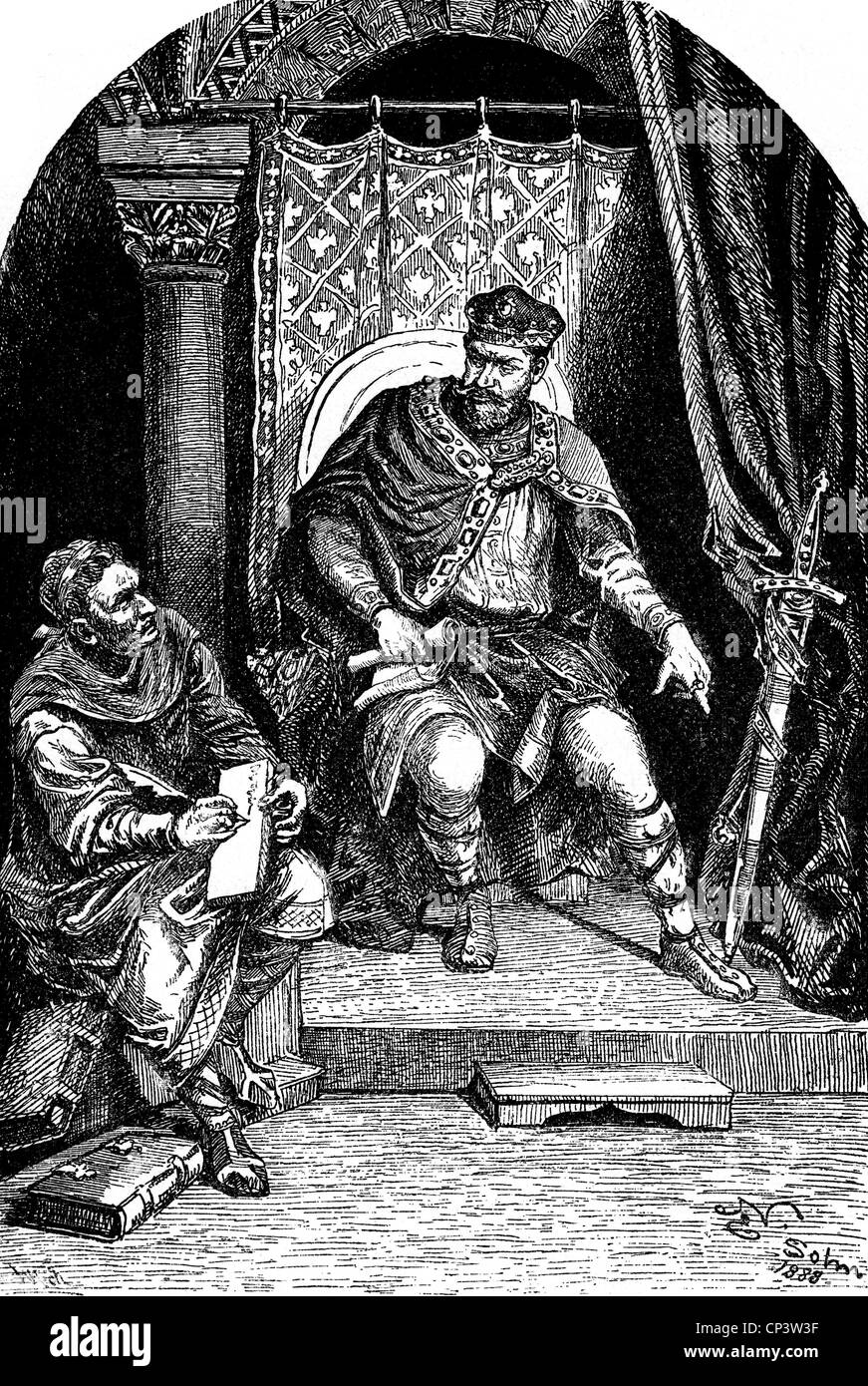 Merovingian Dynasty High Resolution Stock Photography and Images - Alamy