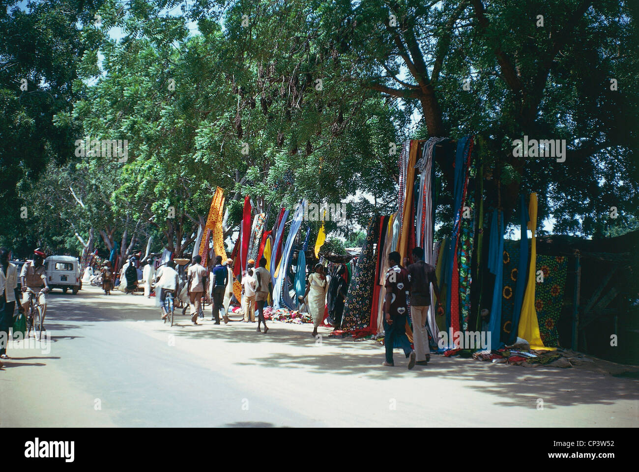 Chad - N'Djamena market Stock Photo - Alamy