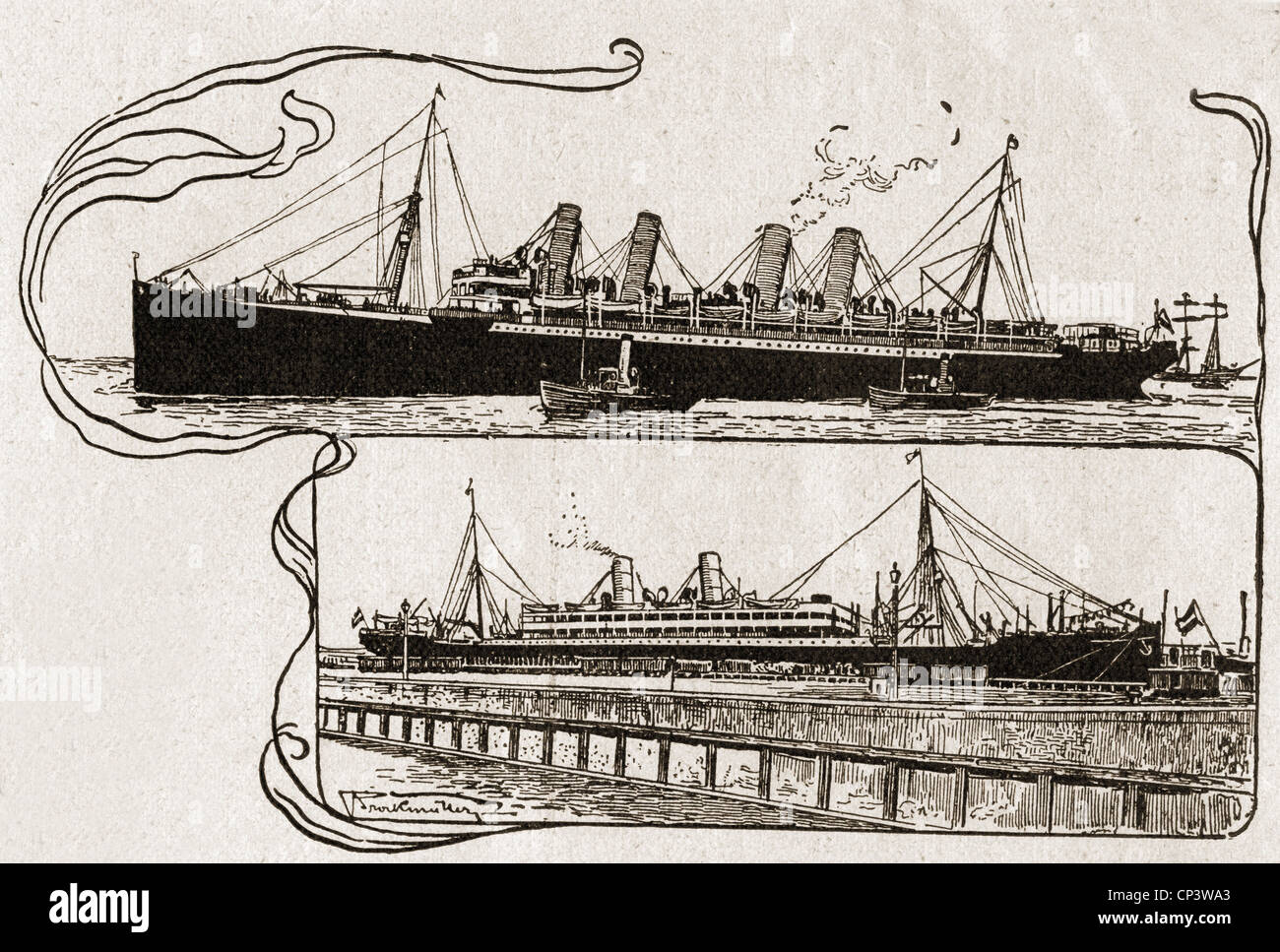 Steam ship 19th century hi-res stock photography and images - Alamy