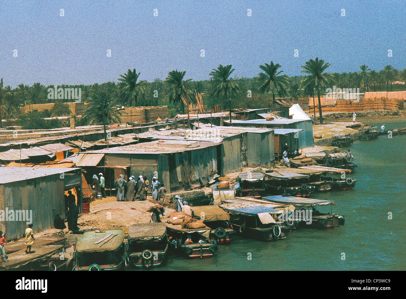 Iraq Basra Citta'Vecchia Marina Stock Photo - Alamy