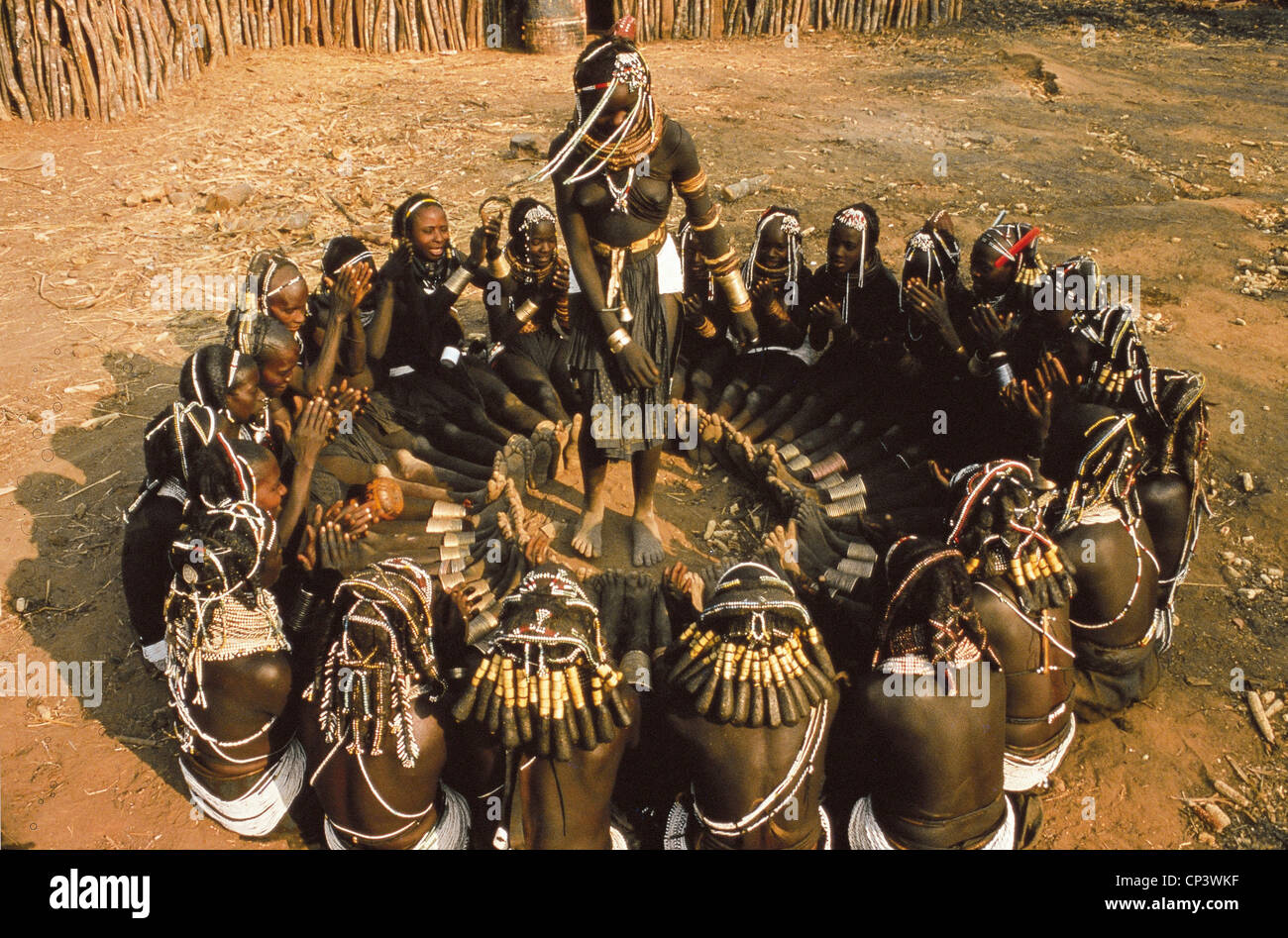 AFRICA propitiatory dance Stock Photo - Alamy