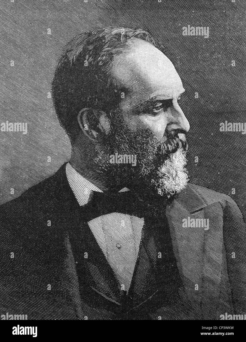 President James A Garfield Stock Photos & President James A Garfield ...