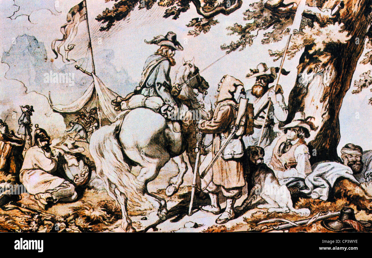 events, Revolution 1848 - 1849, Germany, Baden uprising, August Willich ...