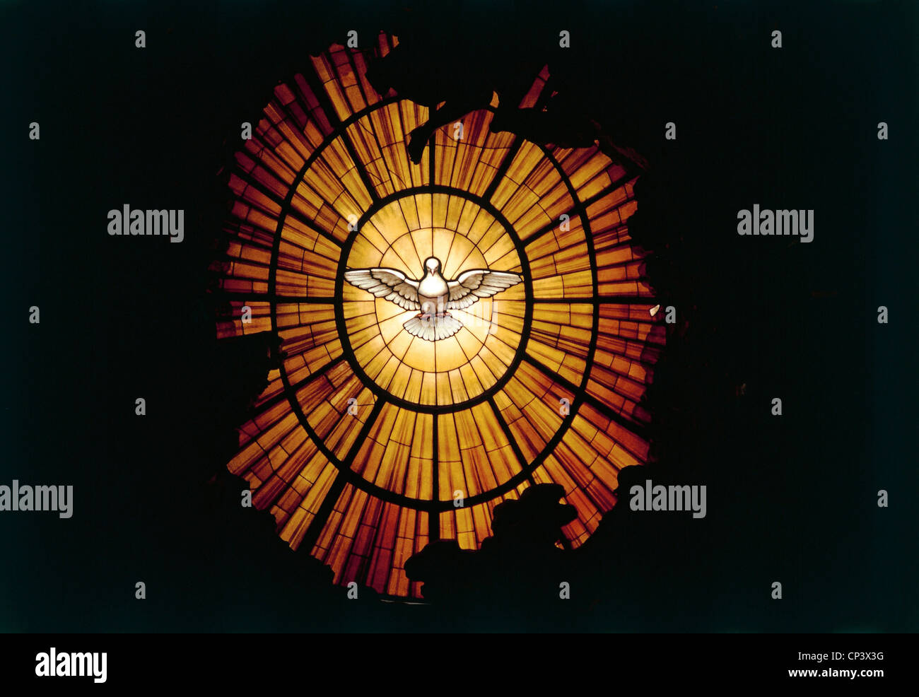 Lazio - Rome - Vatican City - St. Peter's Basilica. Particular window ...