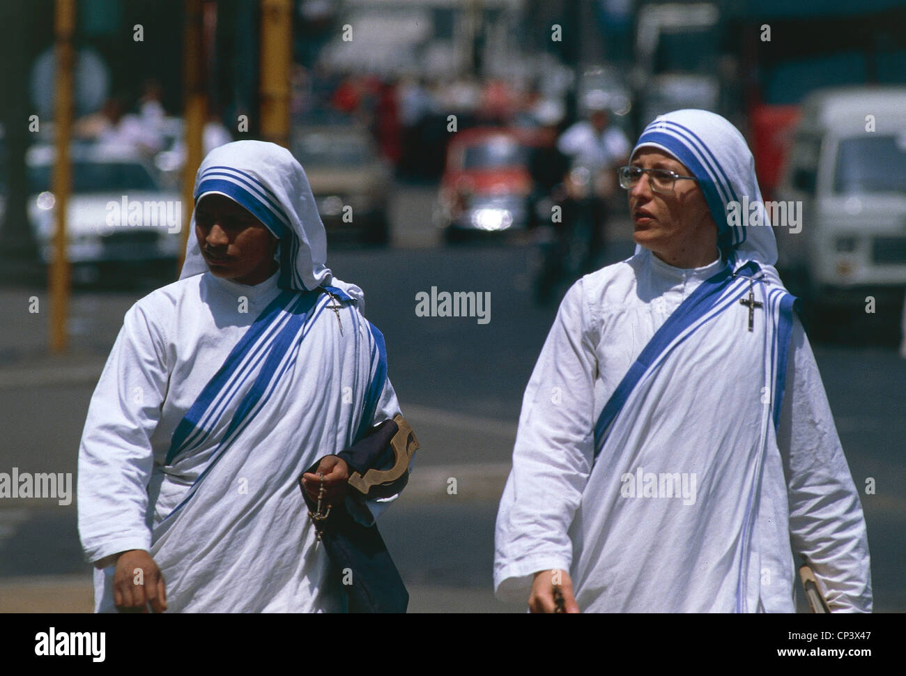 Lazio - Rome. Sisters of the Missionaries of Charity order Stock Photo ...