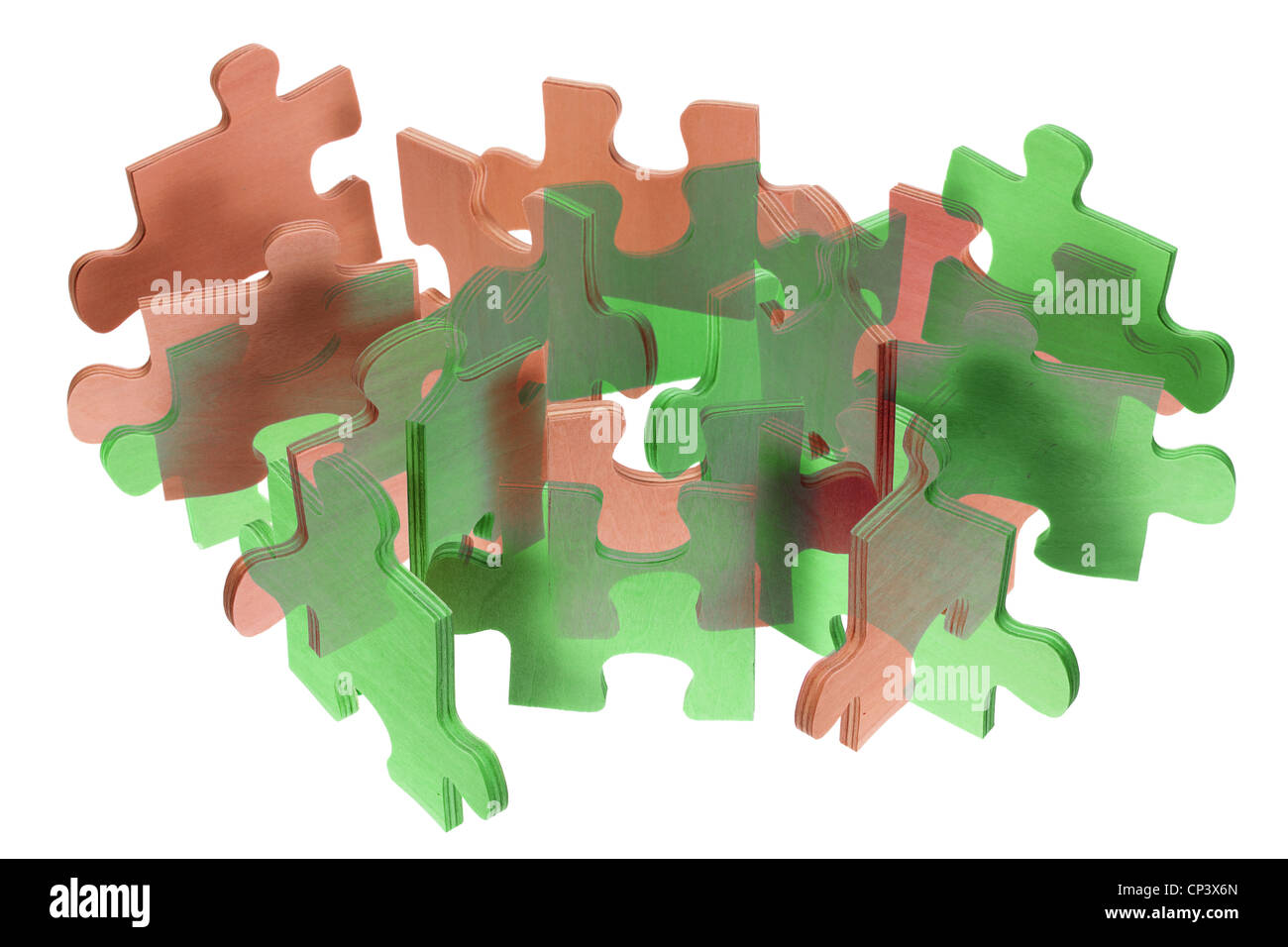 Jigsaw Puzzle Pieces Stock Photo - Alamy
