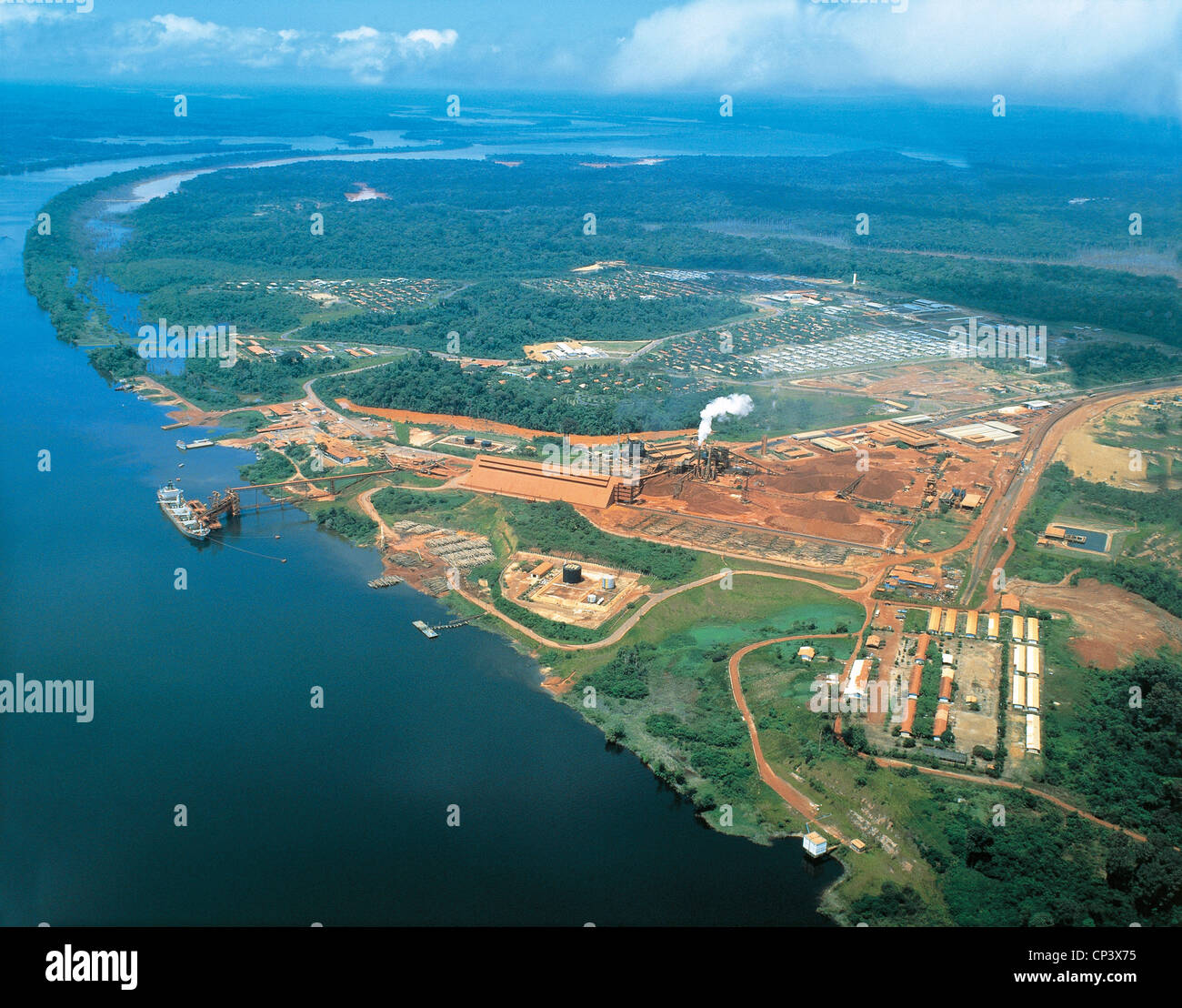 District Of Brazil Para Bauxite Mine And Plant With Dock For Home ...