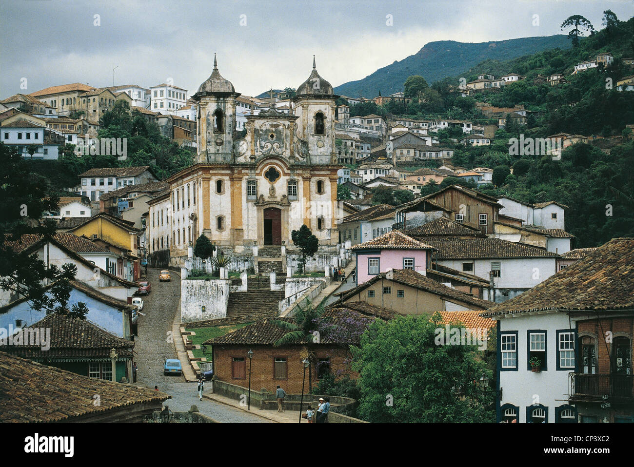 BRAZIL OURO PRETO the Carmo Church Stock Photo - Alamy