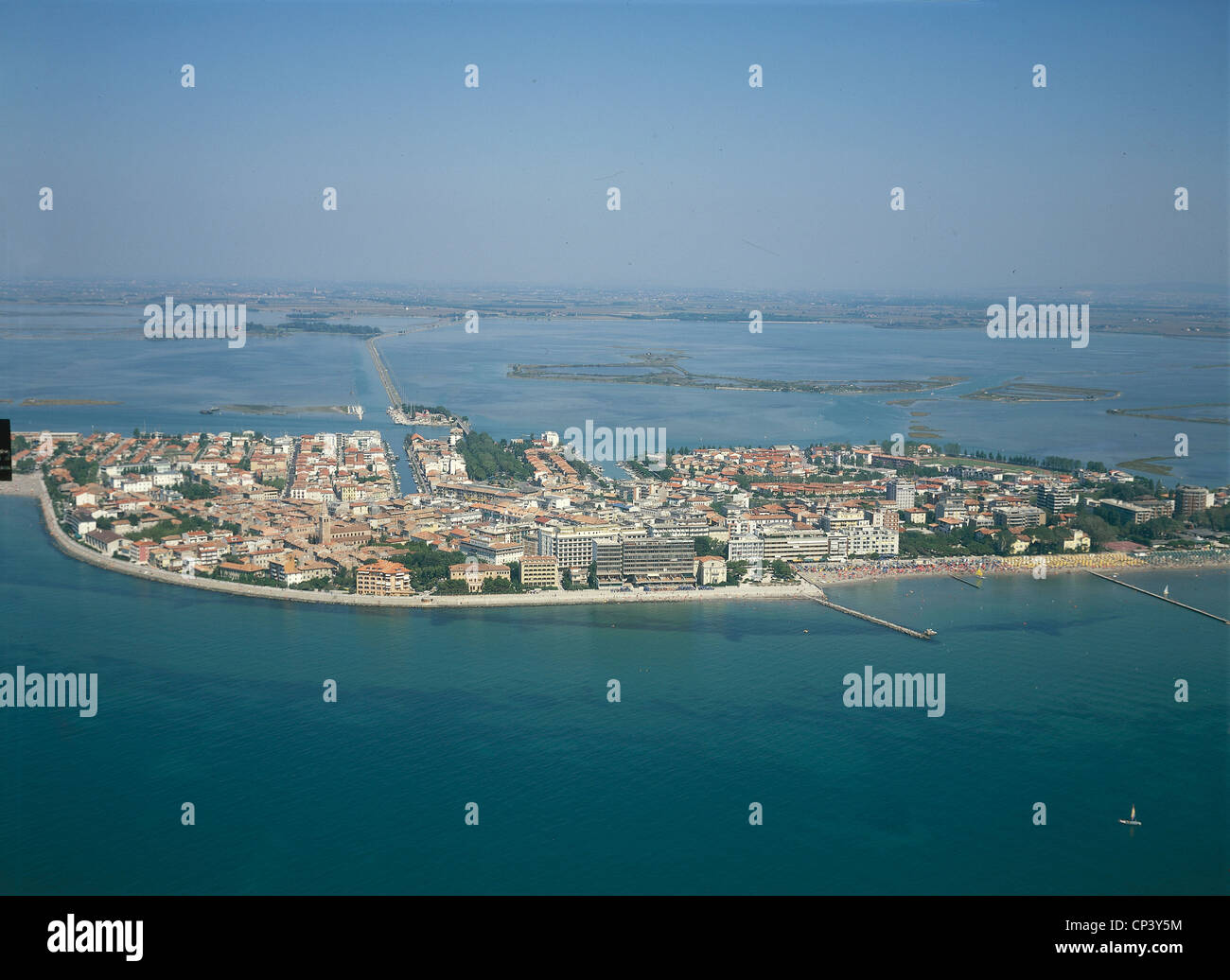 Friuli-Venezia Giulia - Grado (GO), aerial view Stock Photo - Alamy