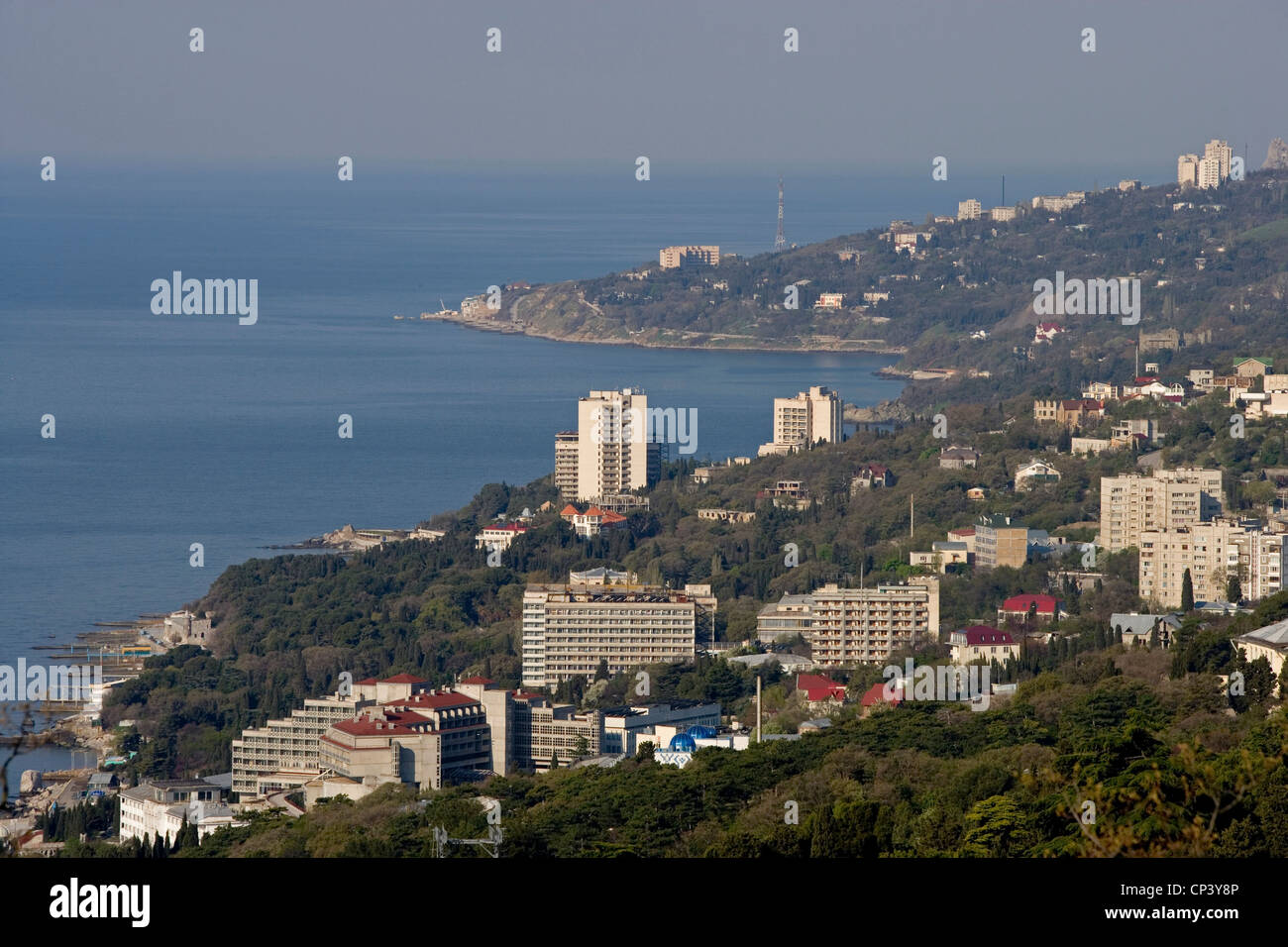 Ukraine - Crimea - Yalta and the Black Sea coast Stock Photo - Alamy