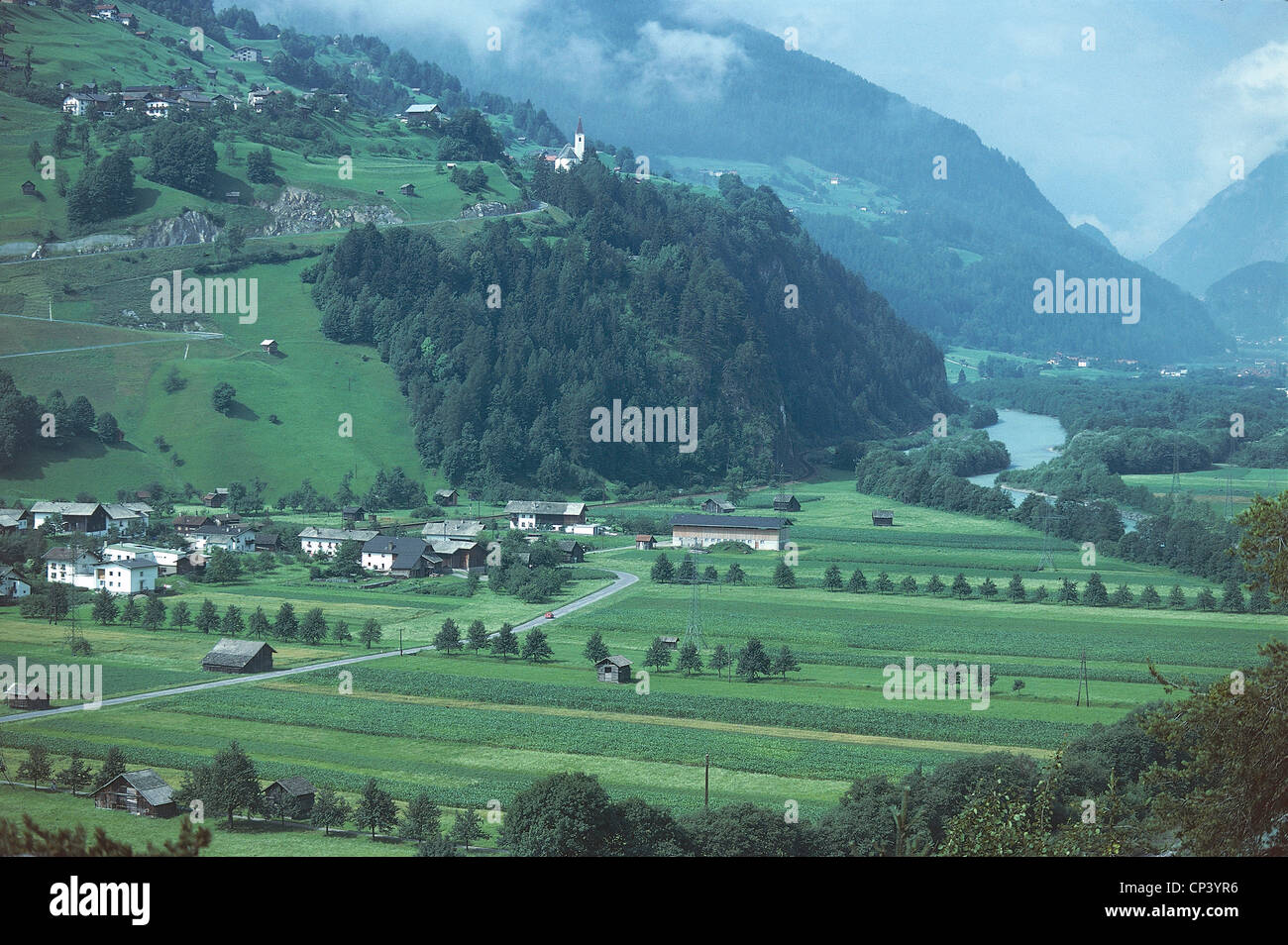Austria - Tyrol - Inn Valley Stock Photo - Alamy