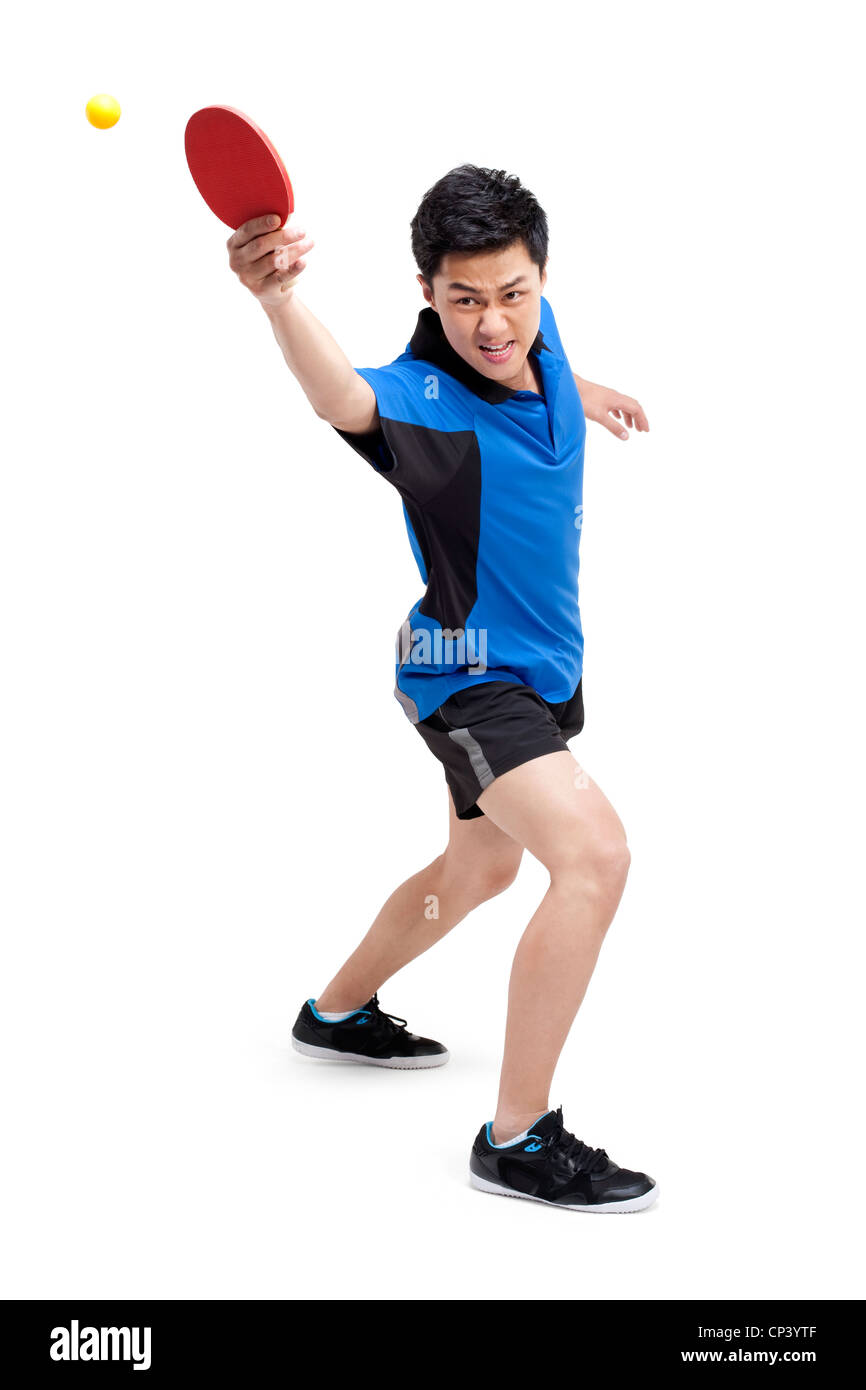 Table tennis player hi-res stock photography and images - Alamy