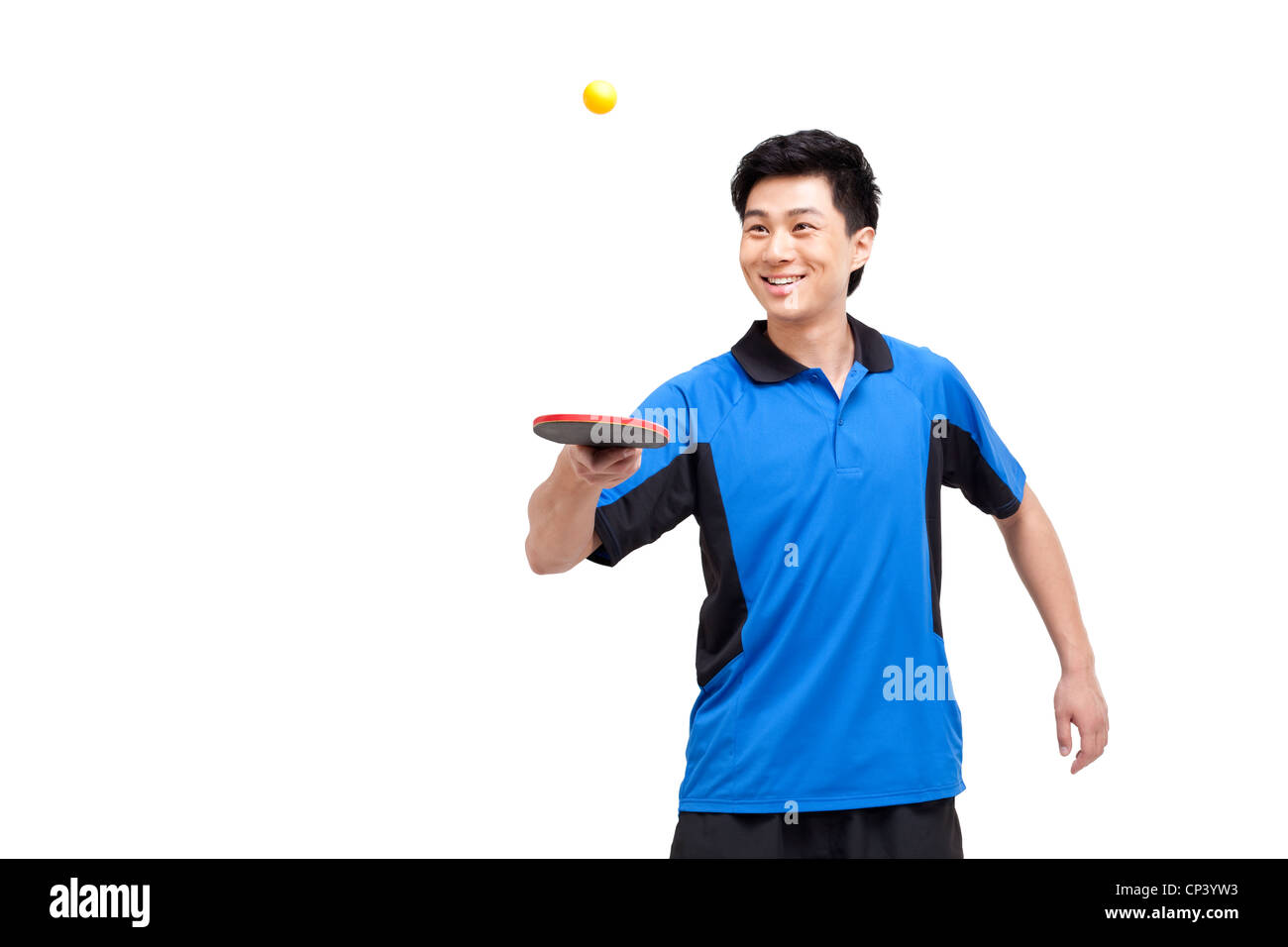 Tennis ball bouncing Cut Out Stock Images & Pictures - Alamy