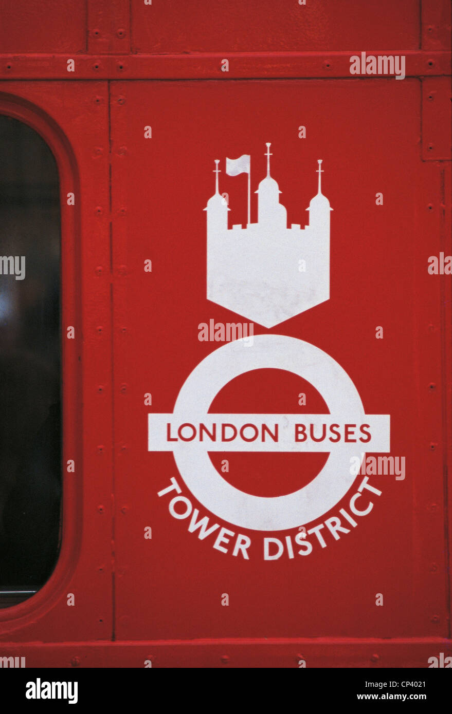 London bus sign hi-res stock photography and images - Alamy