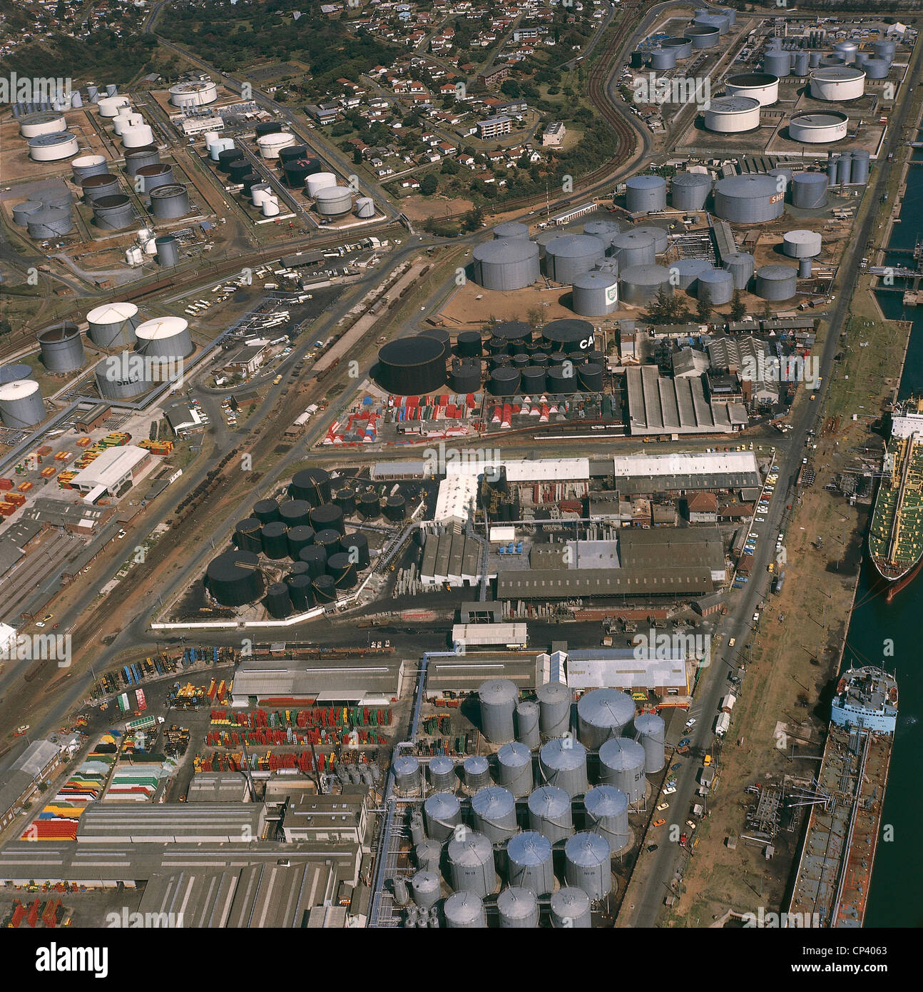 South Africa - KwaZulu-Natal - Durban. Industrial area Stock Photo - Alamy