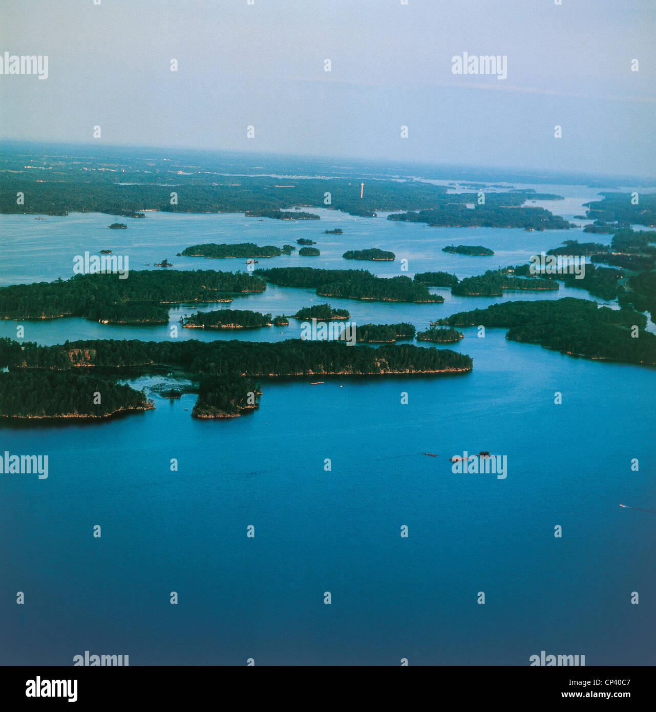 Thousand islands ontario aerial hi-res stock photography and images - Alamy