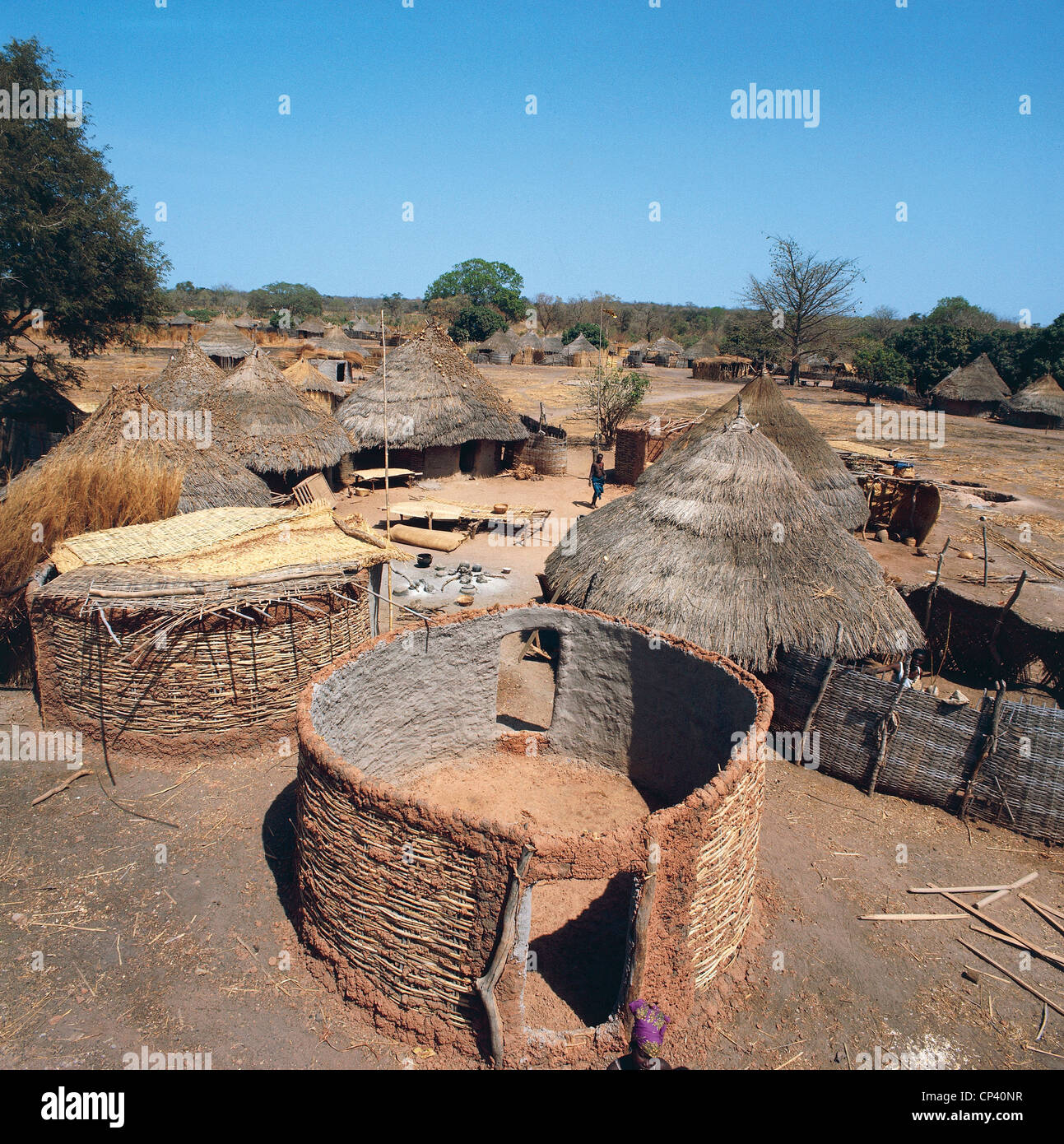 Senegal - Village Dialakoto, Malinke population ' Stock Photo - Alamy
