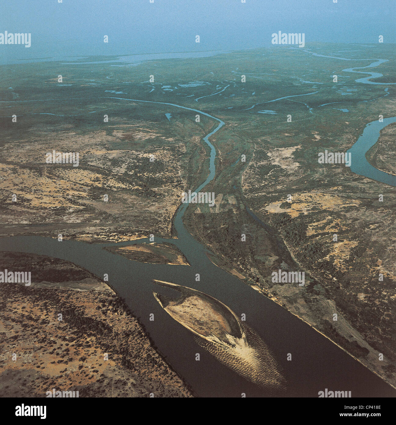 Chad - The estaurio of the Chari River into Lake Chad Stock Photo - Alamy