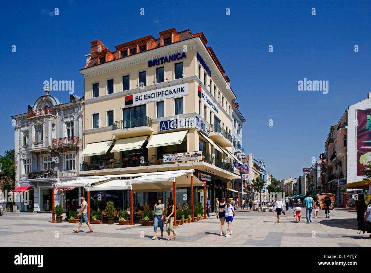 Bulgaria - Plovdiv. Building Stock Photo - Alamy