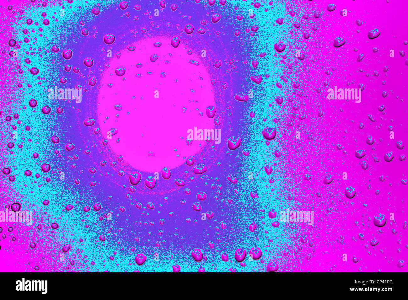 Sun through window with rain drops Stock Photo - Alamy