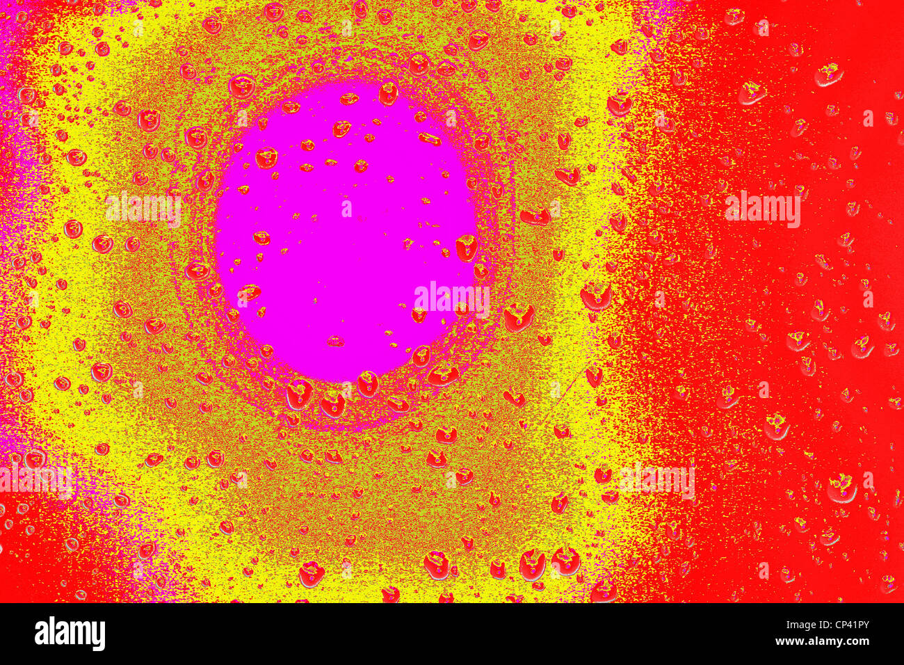 Sun through window with rain drops Stock Photo - Alamy