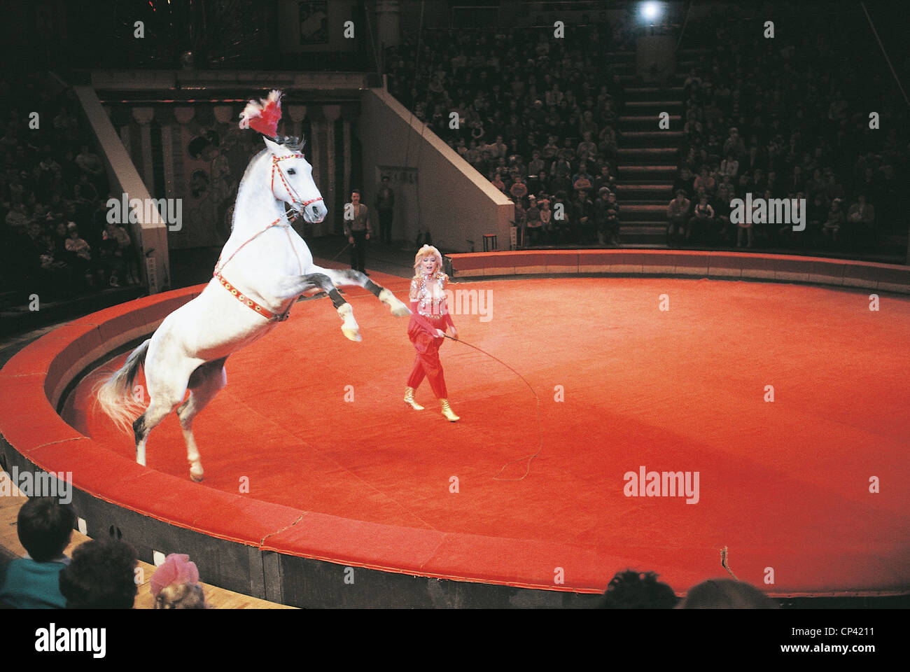 Russia - Moscow, the circus show Stock Photo - Alamy