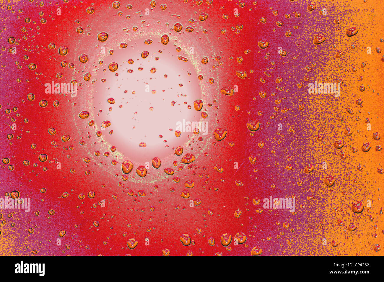 Sun through window with raindrops Stock Photo - Alamy
