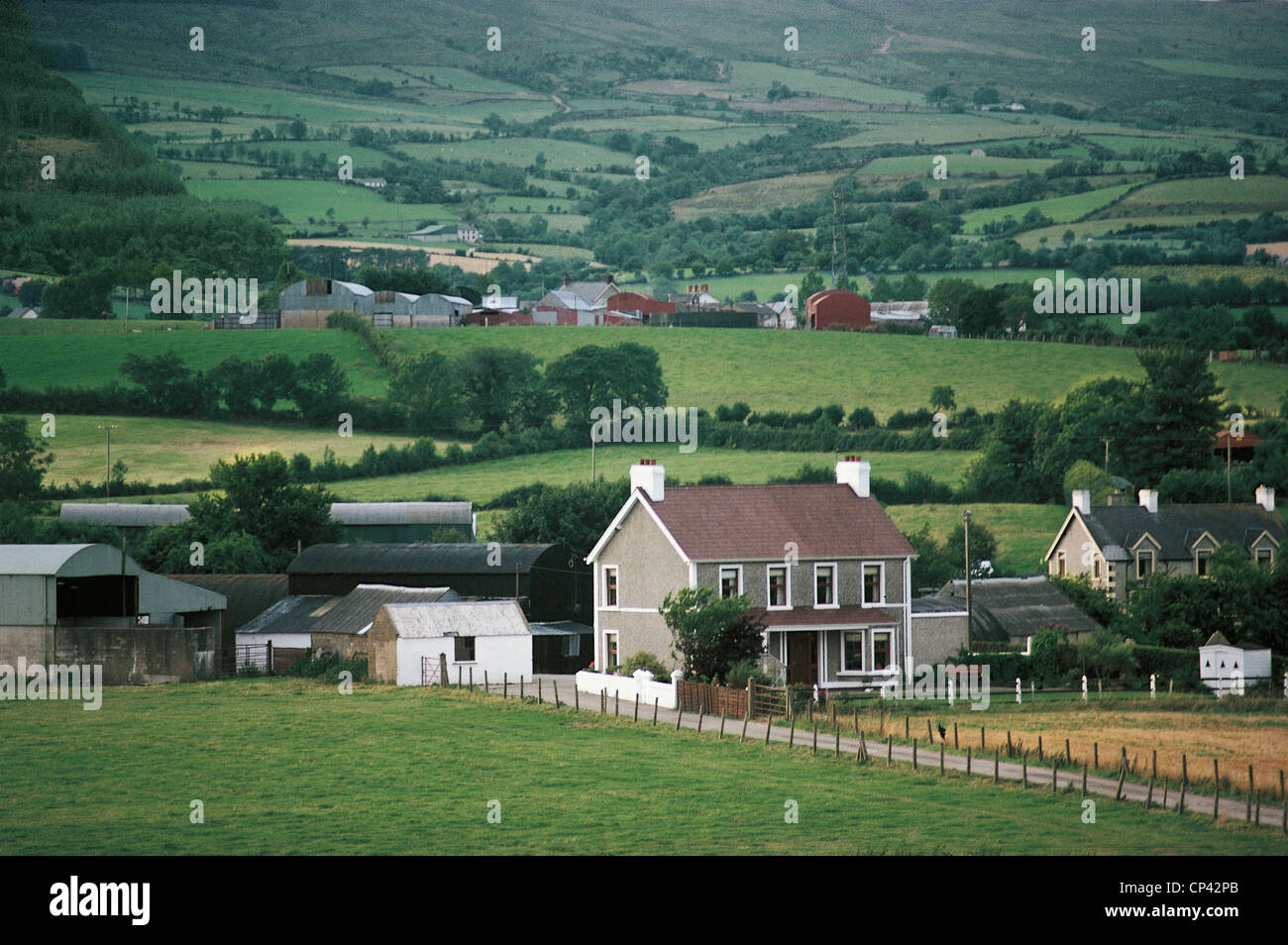 United Kingdom - Northern Ireland - County Tyrone. Landscape Stock ...