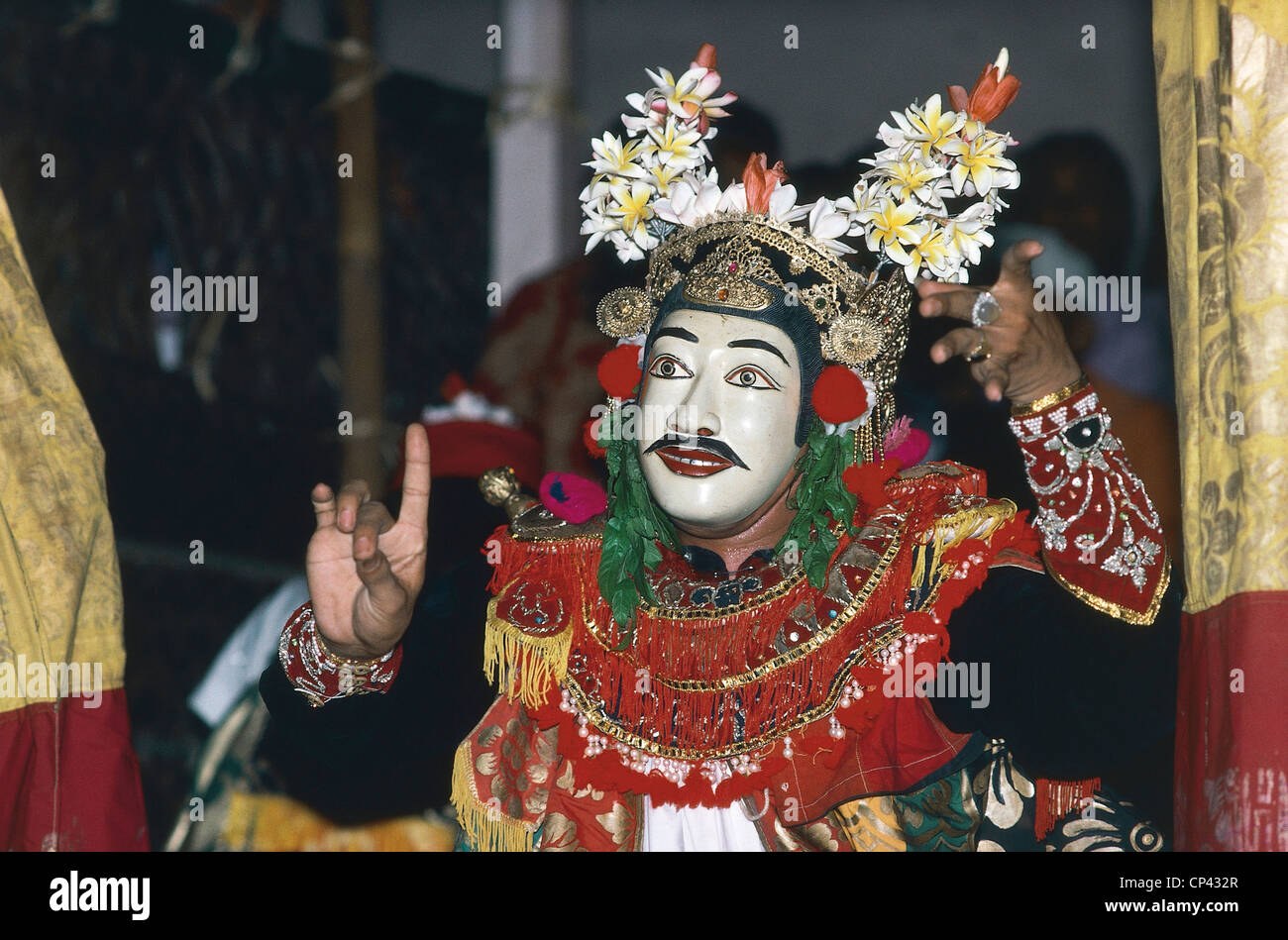 Indonesia - Bali Island. Topeng dancer Stock Photo - Alamy