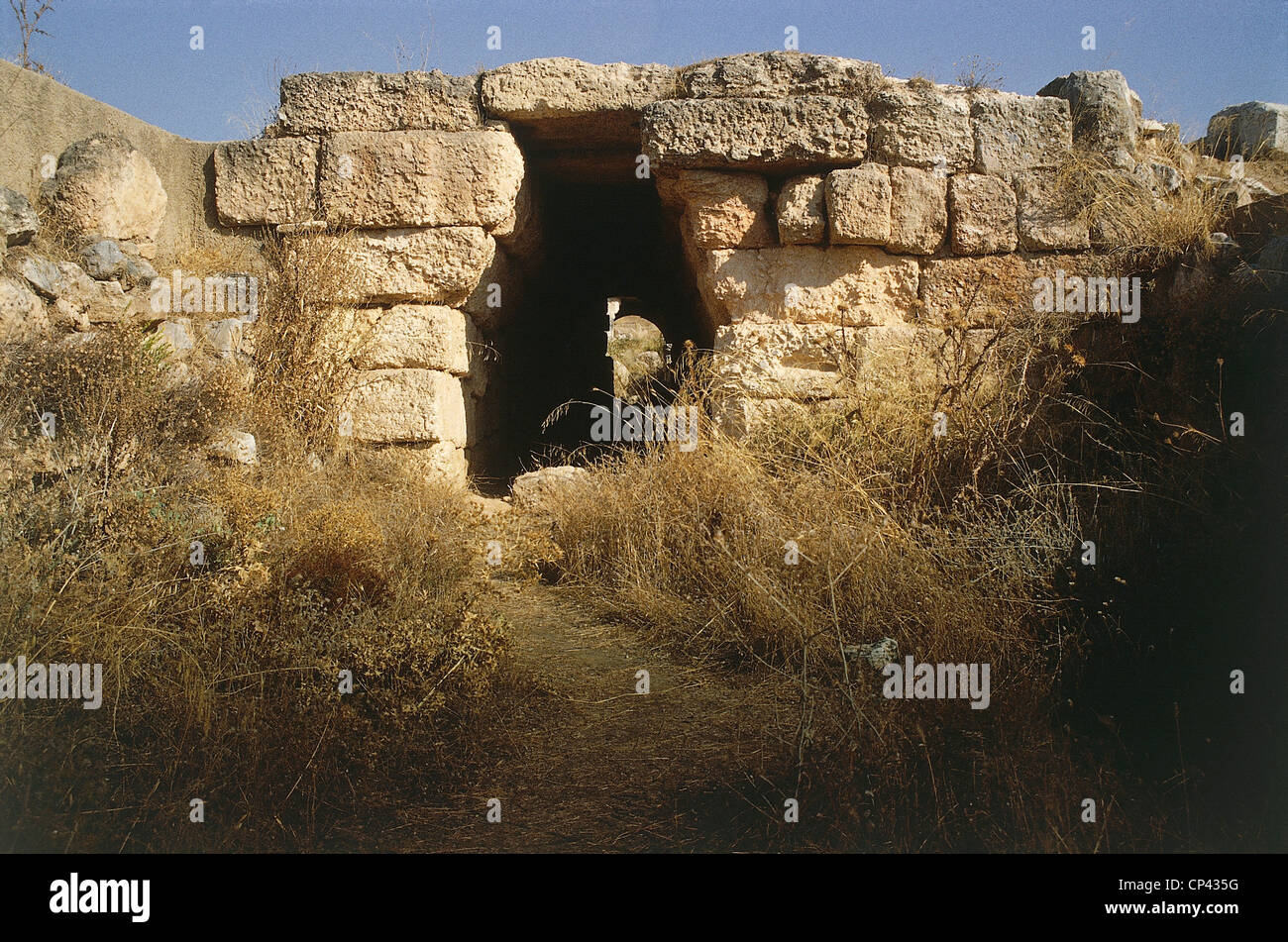 Greece - Euboea (Negroponte) - Eretria. Archaeological excavations of ...