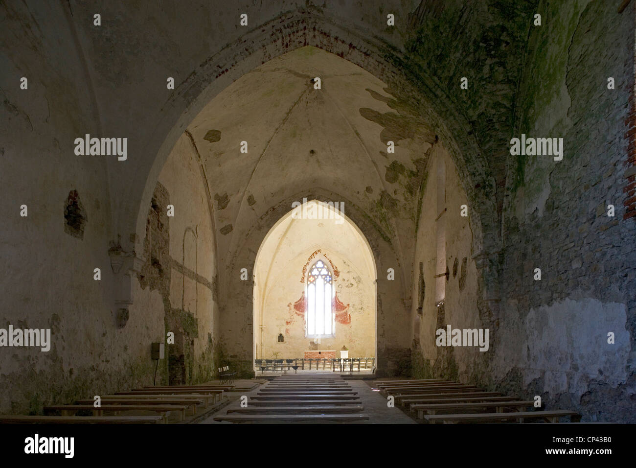 Estonia - Saaremaa County - Island of Saaremaa - Poid. Church (XIII-XIV ...