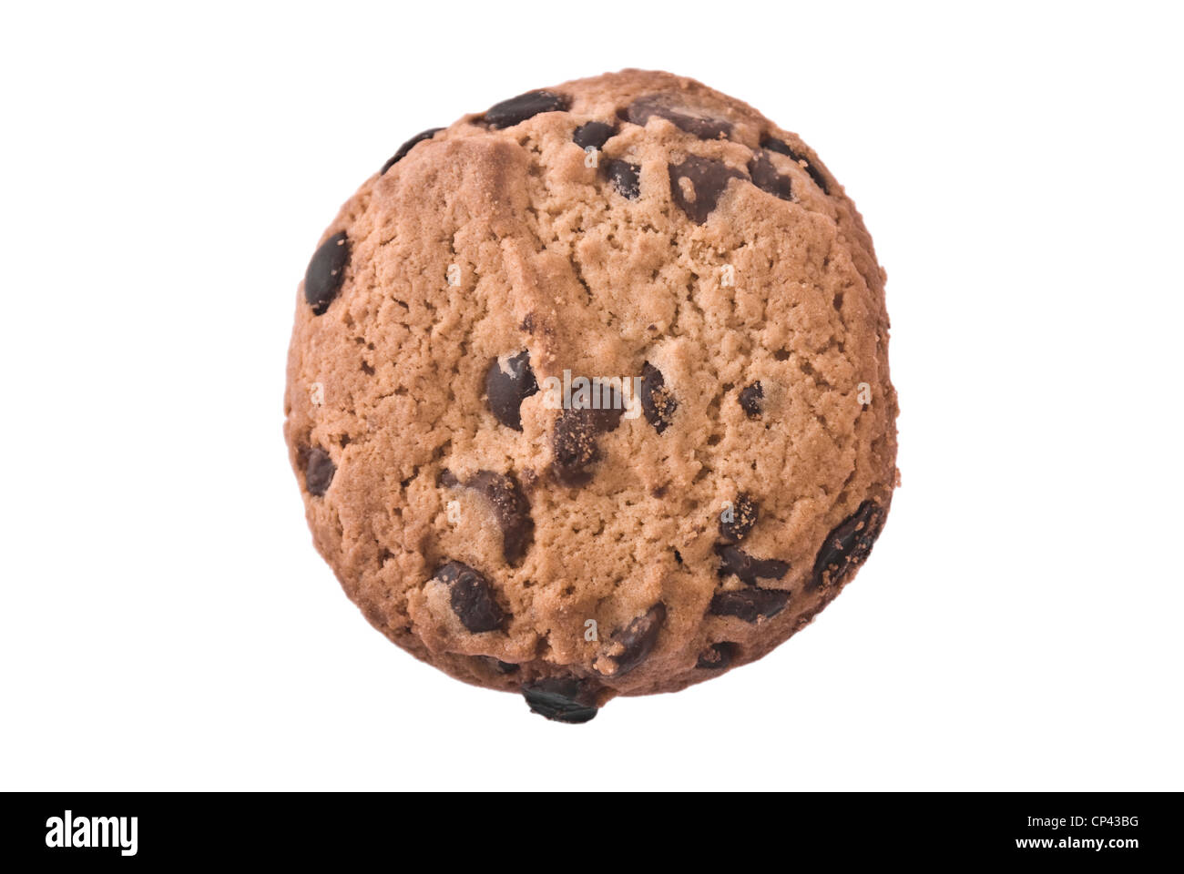 Cookie on white background. Isolated Stock Photo - Alamy